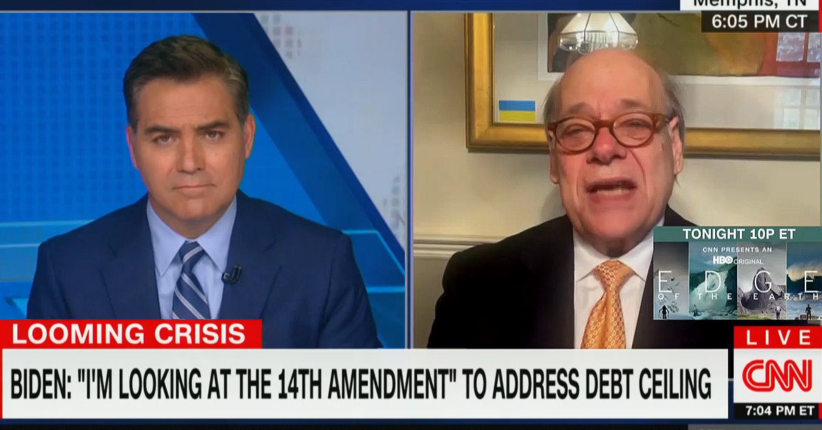 Democrat on CNN Calls 14th Amendment Ace in the Hole Against Terrorist GOP