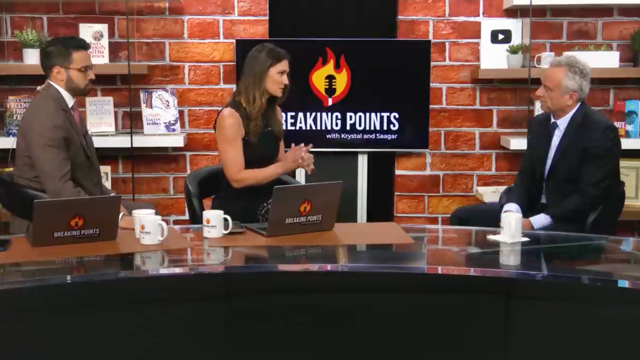 RFK Jr. And Krystal Ball Clash Over His Anti-Vaccine Stance