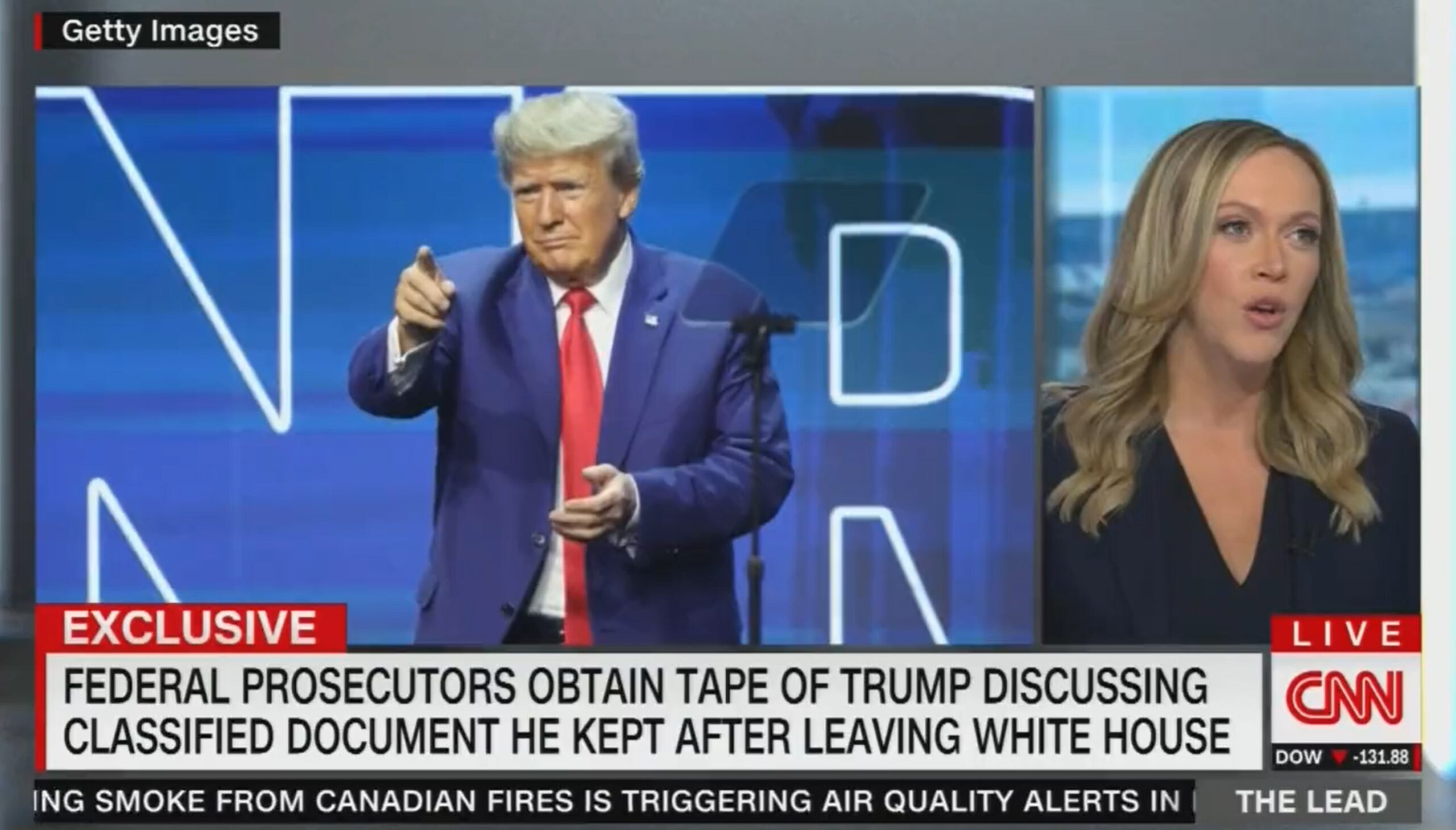 Trump Caught On Tape Admitting Possession Of Classified Docs 7771