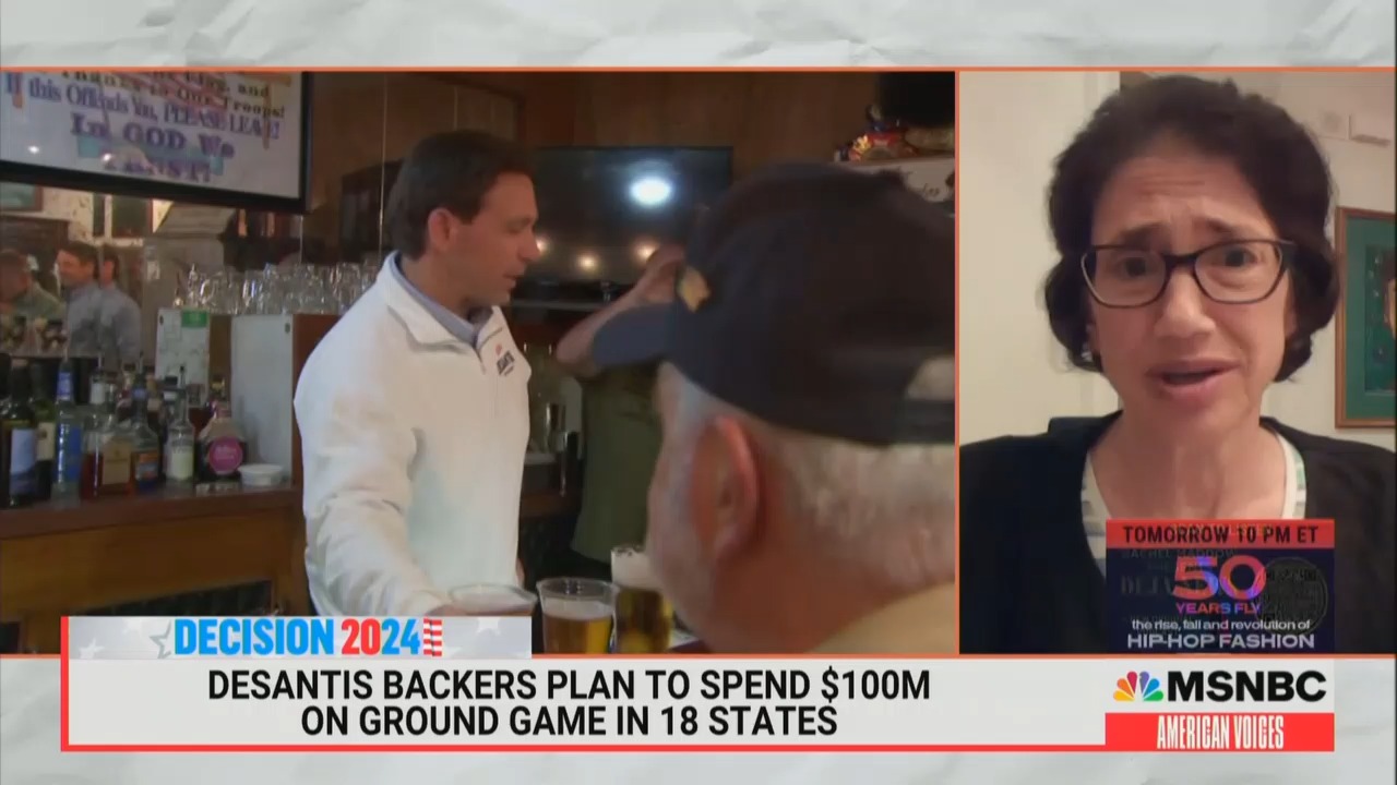 Jennifer Rubin Just Outright Trashes Ron DeSantis on MSNBC