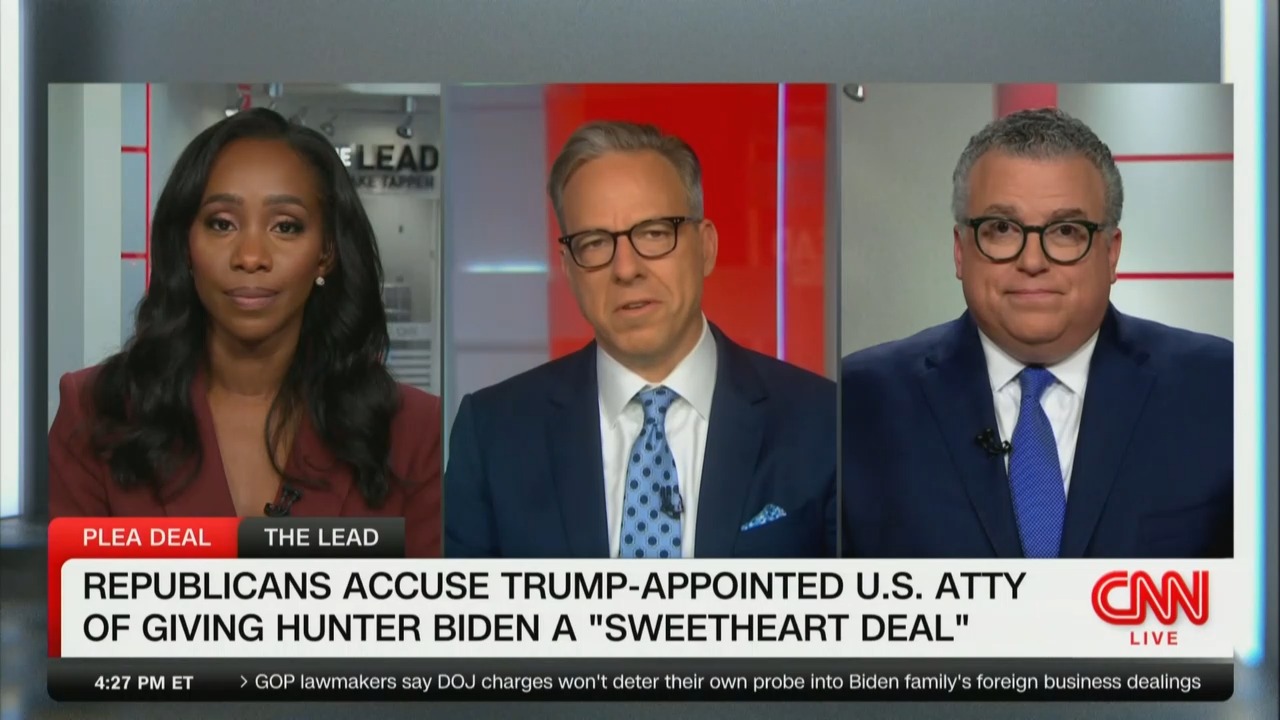 Tapper Cites Real Justice System Issues After Biden Charges
