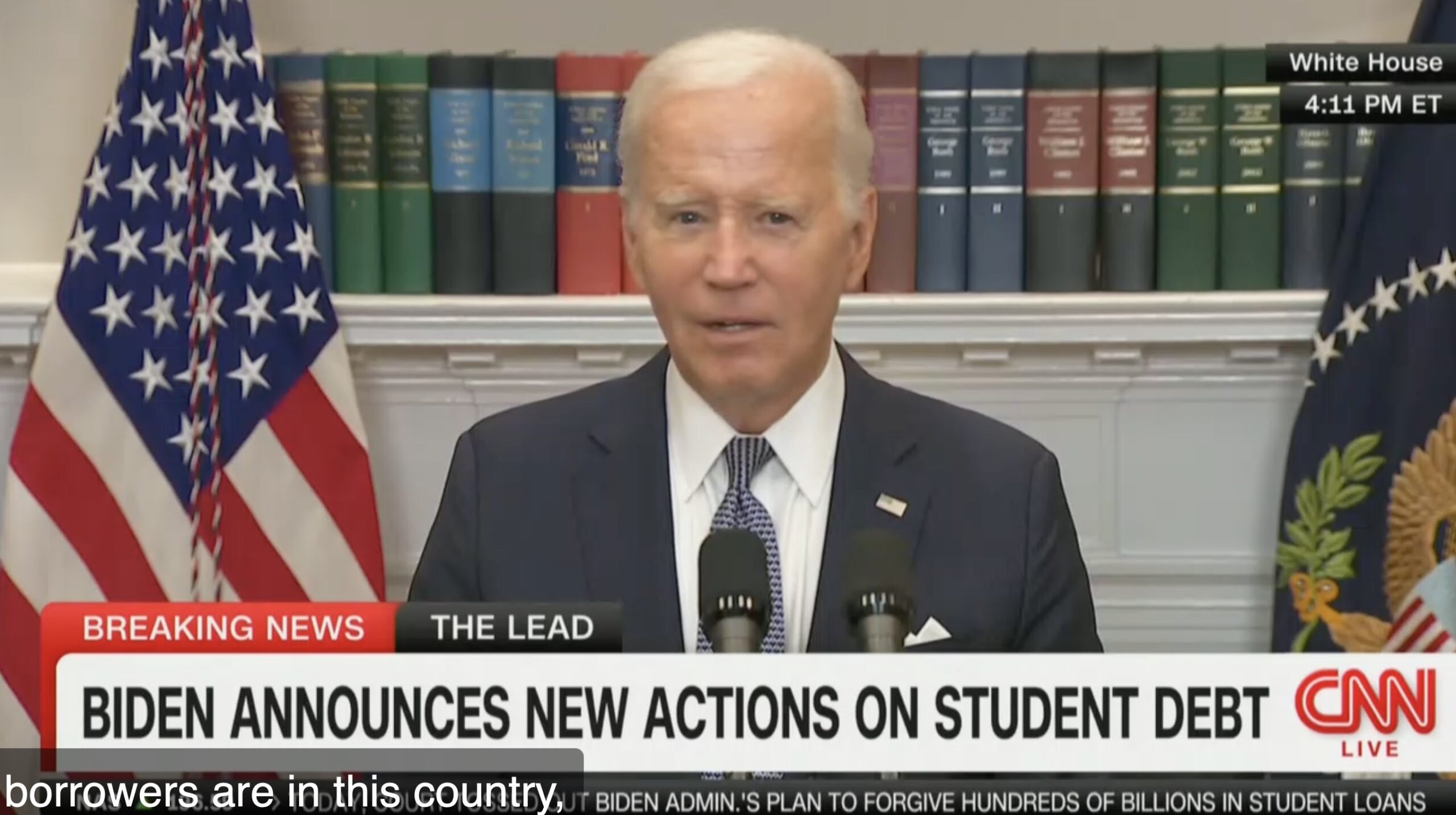 Biden Mocks GOP Claims Debt Forgiveness Was For 'the Privileged'