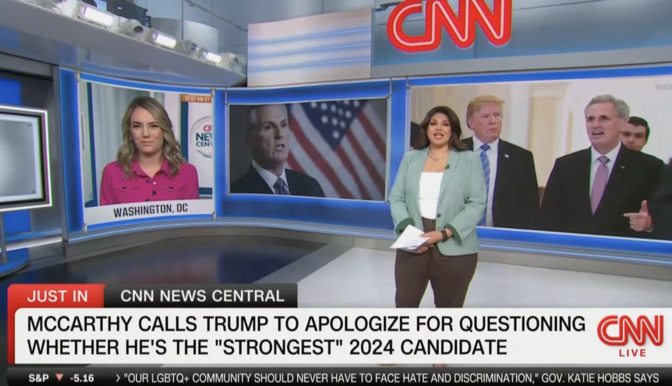 McCarthy Called Trump to Apologize After Criticizing Campaign