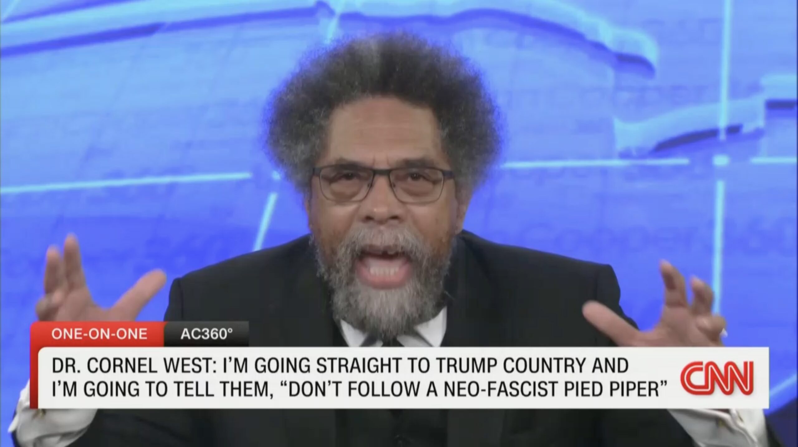 Cornel West Rails Against 'Neo-Fascist' Trump and 'Neoliberal' Biden ...