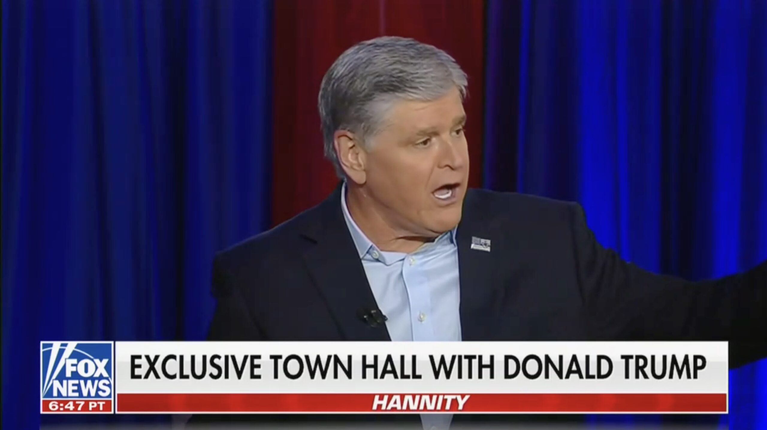 Hannity Booed at Fox News Town Hall After Suggesting Trump Could Tone ...