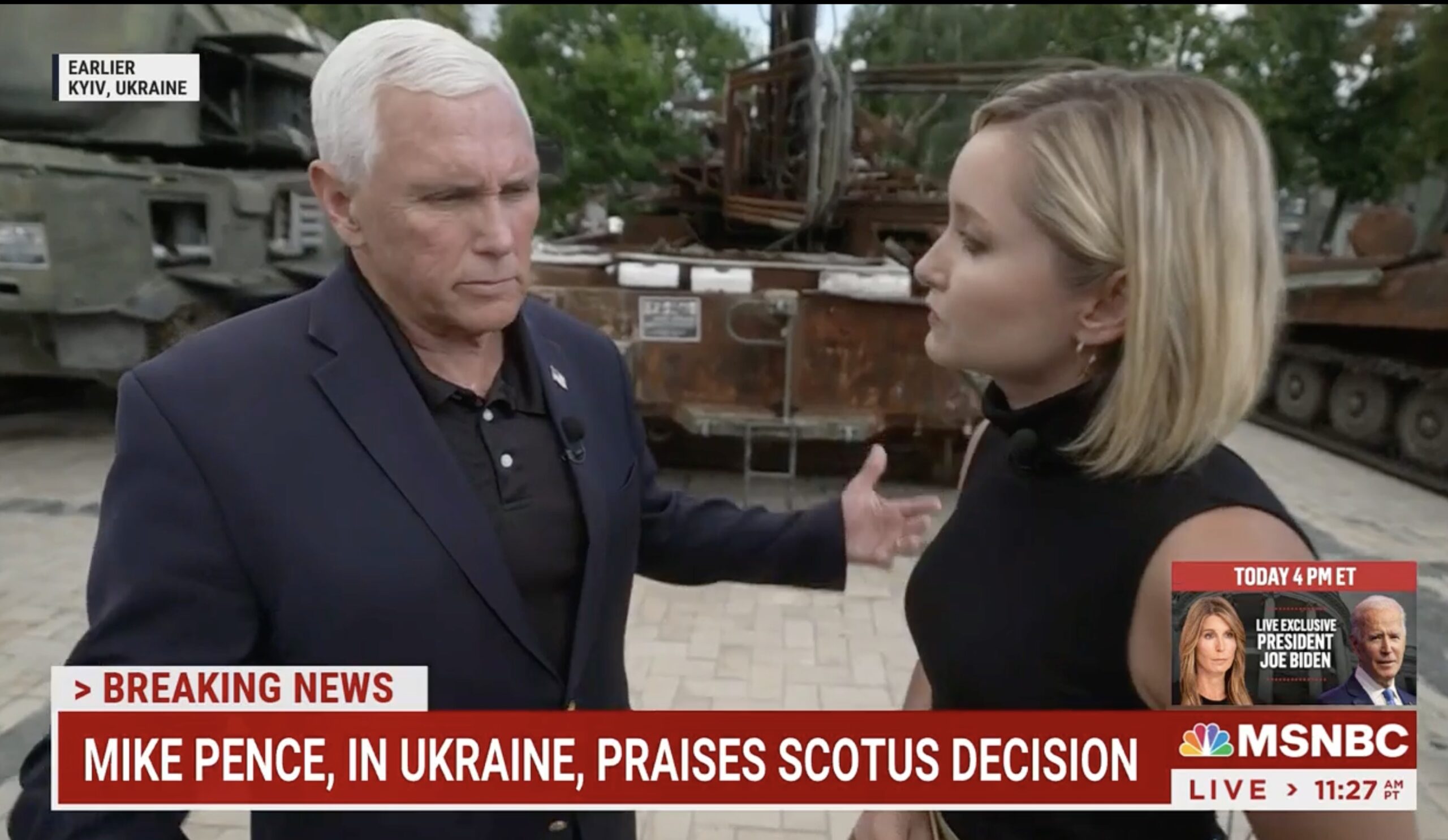 Mike Pence praises SCOTUS Gutting Affirmative Action