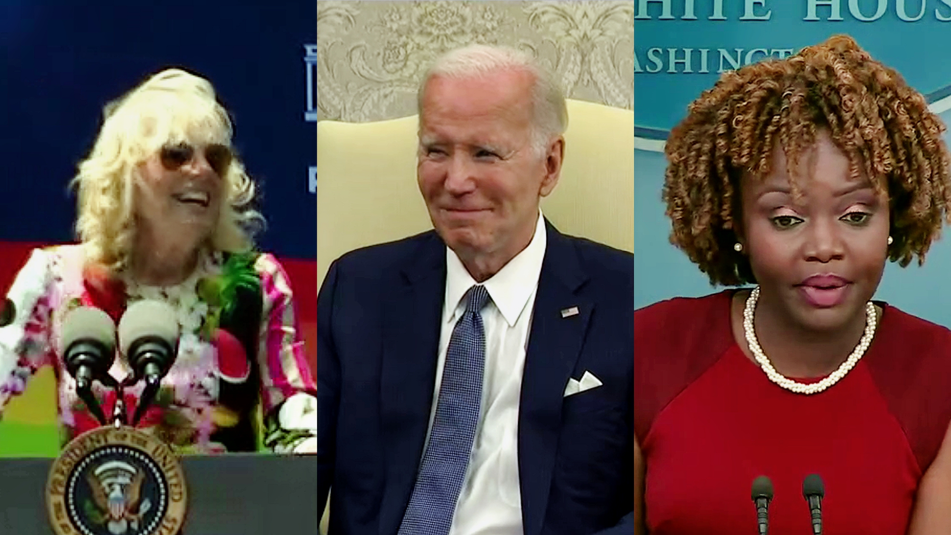 Reporters Fire At Biden and Jean-Pierre Over Jill Biden Comment As ...