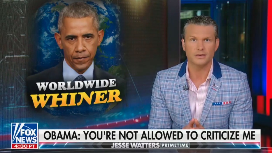 Fox News Runs Bizarre Chyron Claiming Obama Said ‘You’re Not Allowed to ...