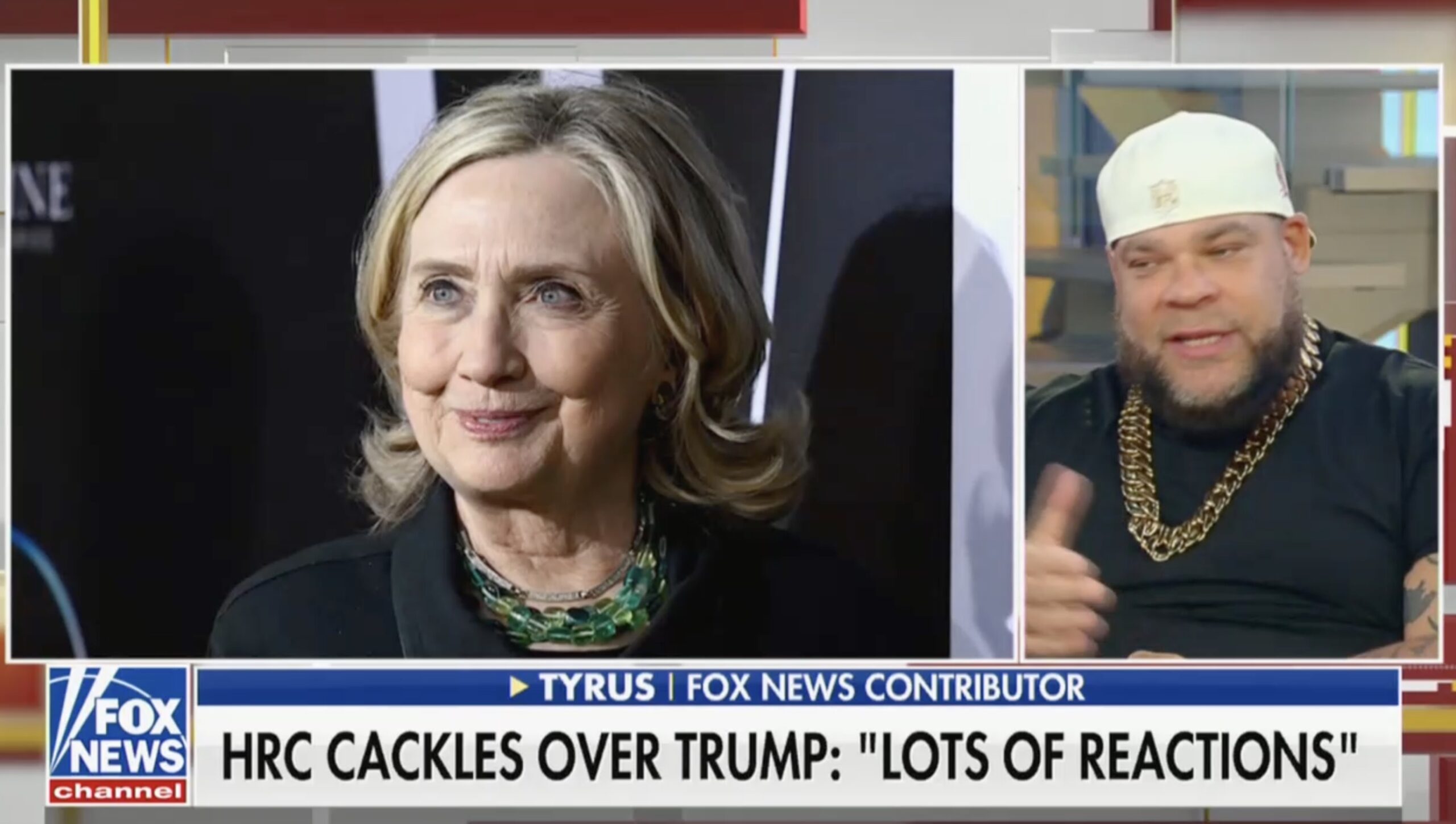 Fox News' Tyrus Upset At Clinton ‘Cackle” Over Trump
