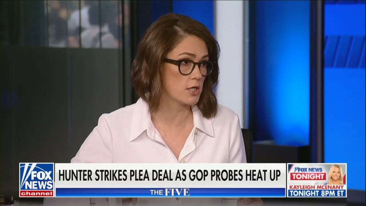 Jessica Tarlov Shuts Down Hunter Biden Complaints From Right