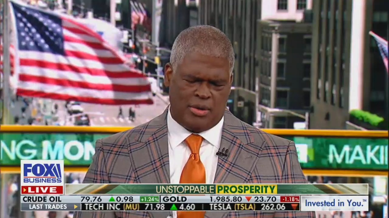 Charles Payne Gets Emotional Recounting His Family History