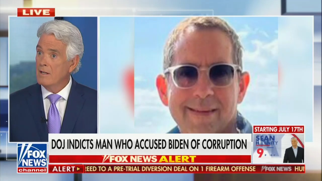 Fox Host Argues Biden Informant's Arrest Lends Credibility