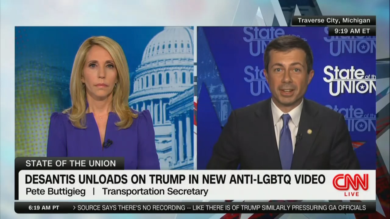 Pete Buttigieg Rips Ron Desantis for Anti-LGTQ Ad