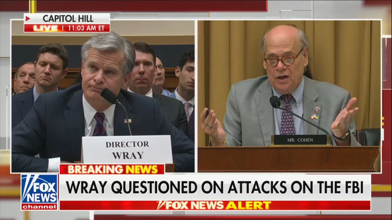 Chris Wray Mocks on Tucker Carlson's Ray Epps Conspiracy