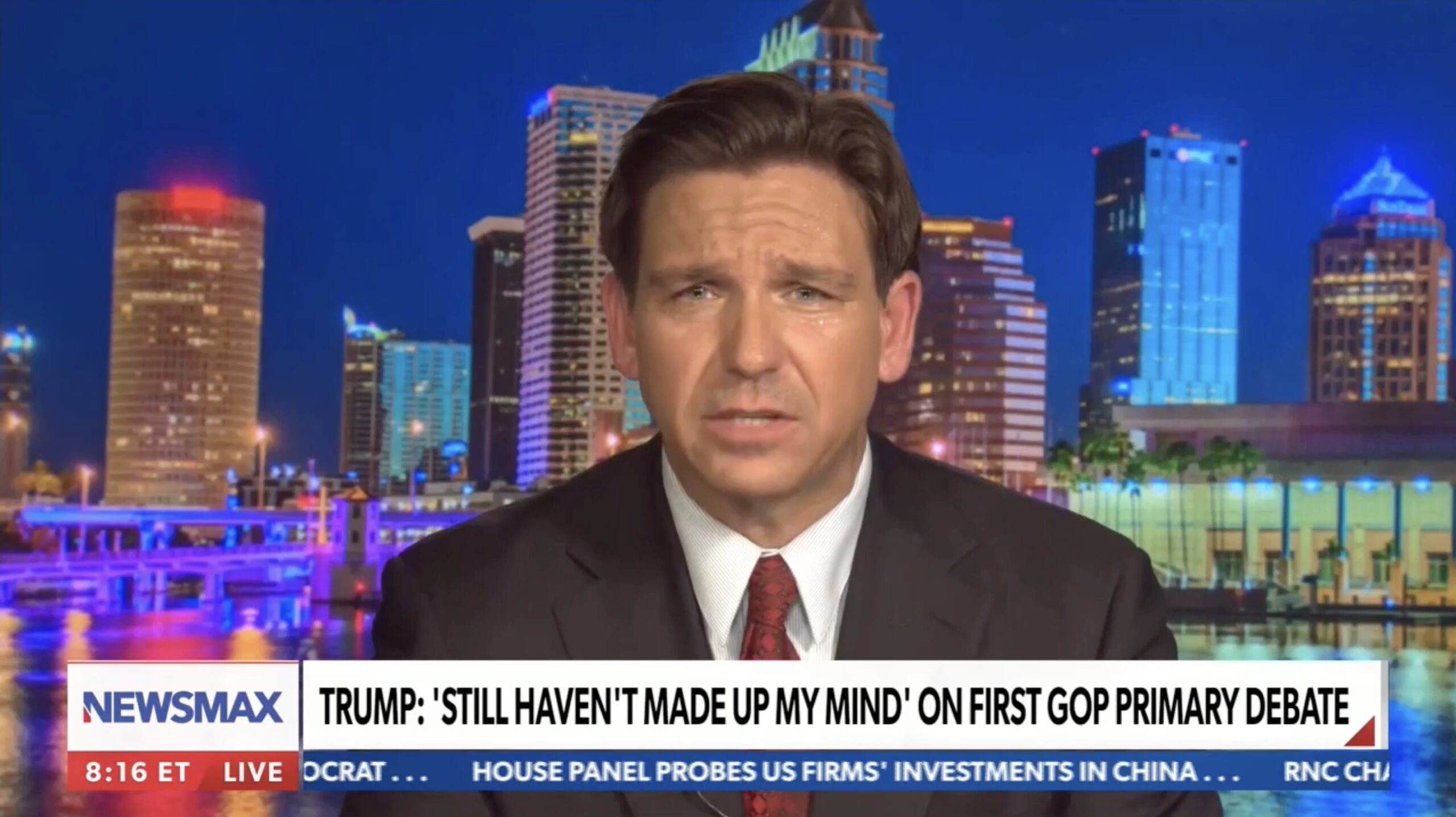 Ron DeSantis Tells Trump To Take Part in Debates and ‘Answer Questions ...