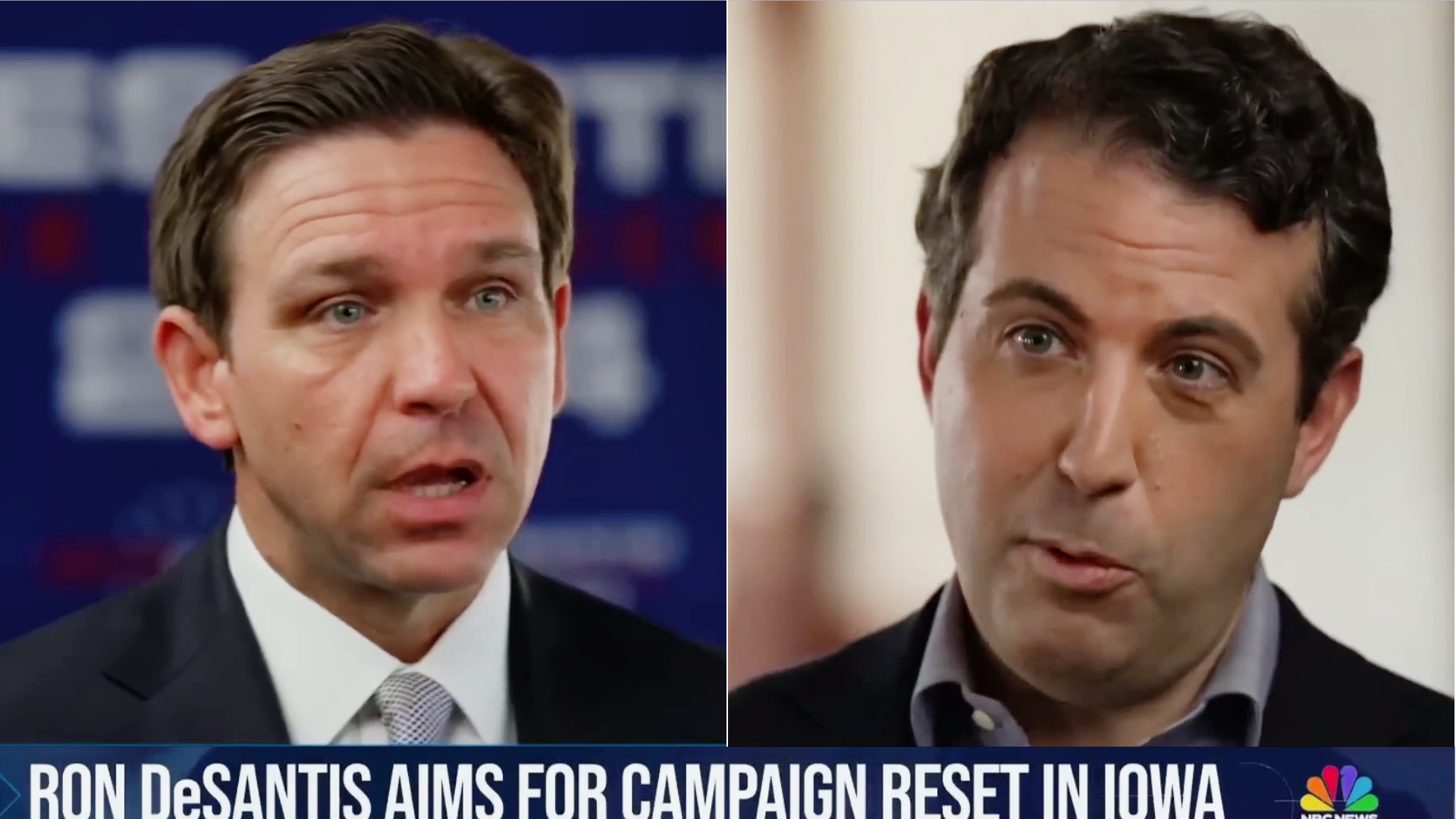 NBC Reporter Stuns DeSantis: 'You're Down 30 Pts' To Trump