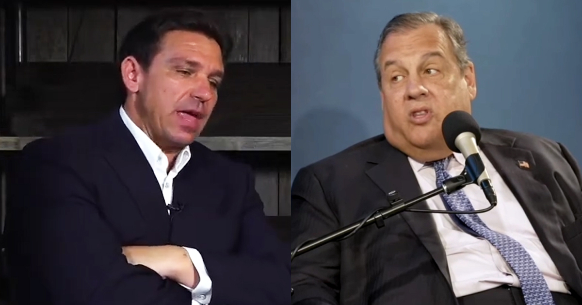 Chris Christie Bashes DeSantis For Taking Over Parents Jobs