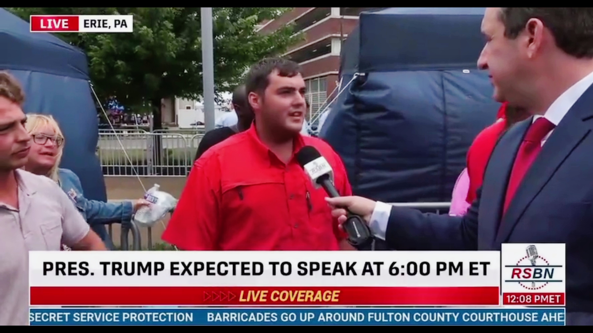‘I Like His Christian Values!’ Trump Fans Outside Rally Say Darnedest ...