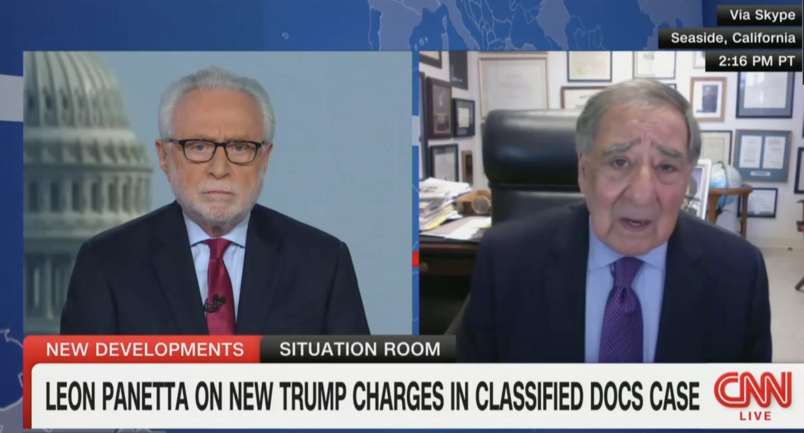 Leon Panetta Compares Trump to Nixon In Cover-Up