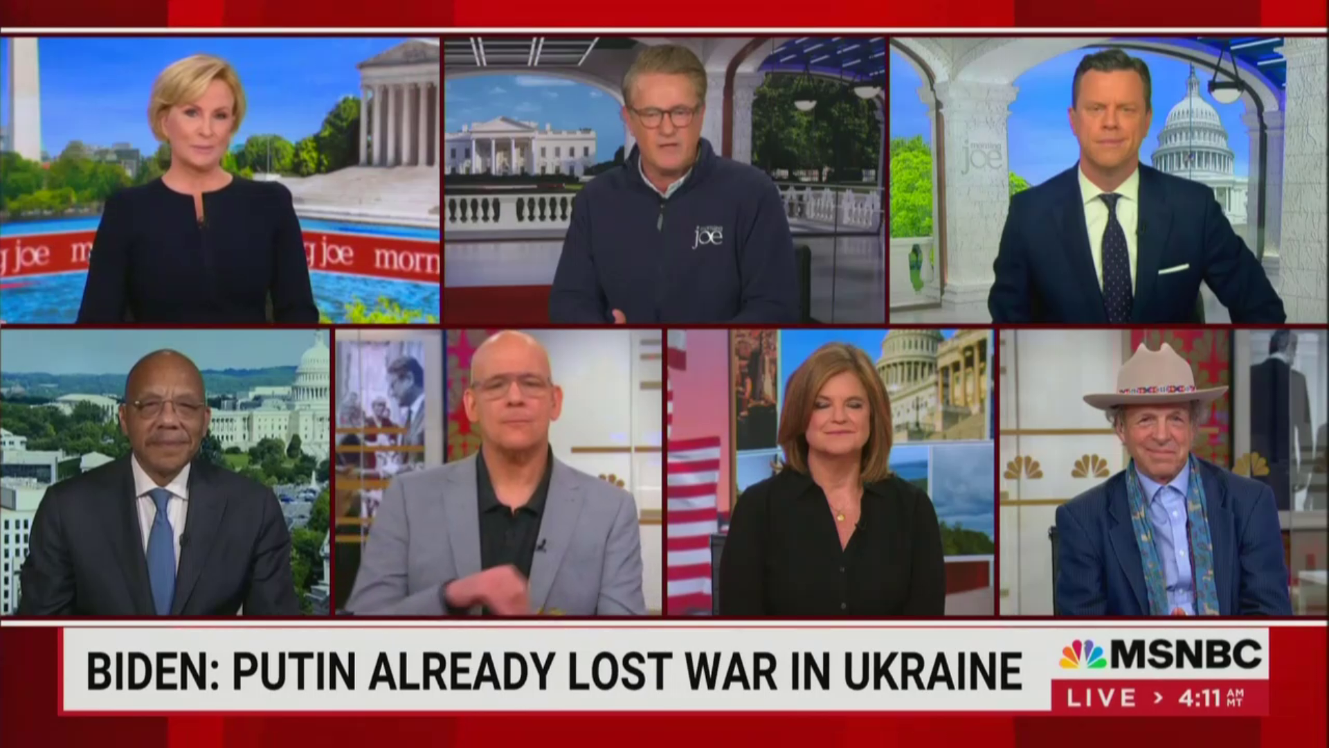 Morning Joe Gushes Over Biden Trip Vs. Infamous Trump Moment