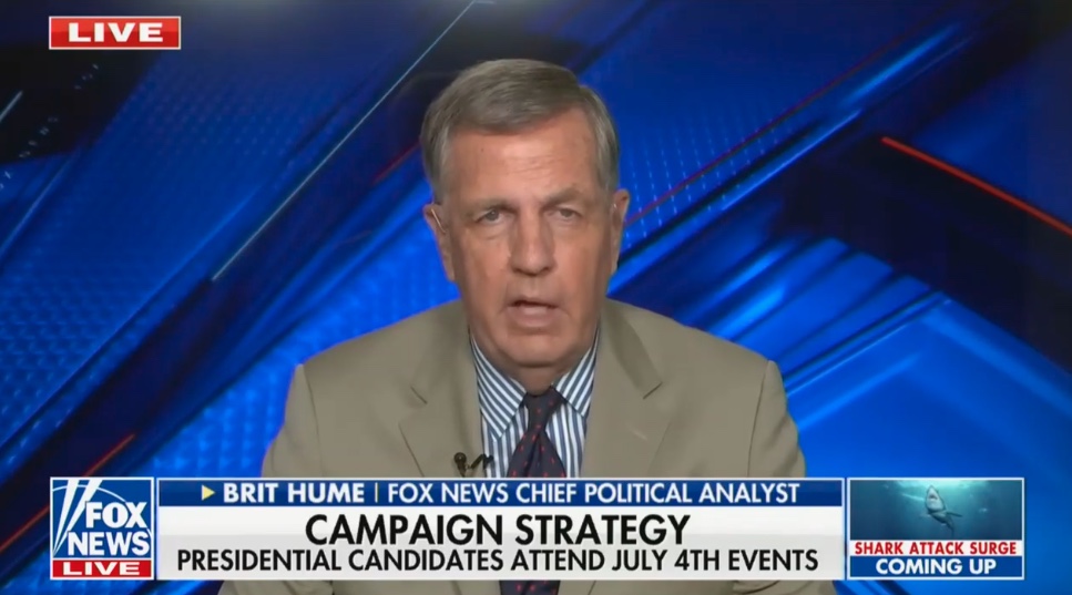 Fox's Brit Hume Offers Blunt Take On Trump's Track Record