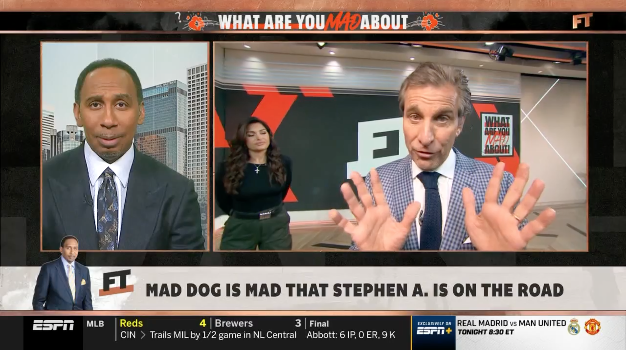 "Mad Dog" Russo Calls Out Stephen A. Smith's Acting Career