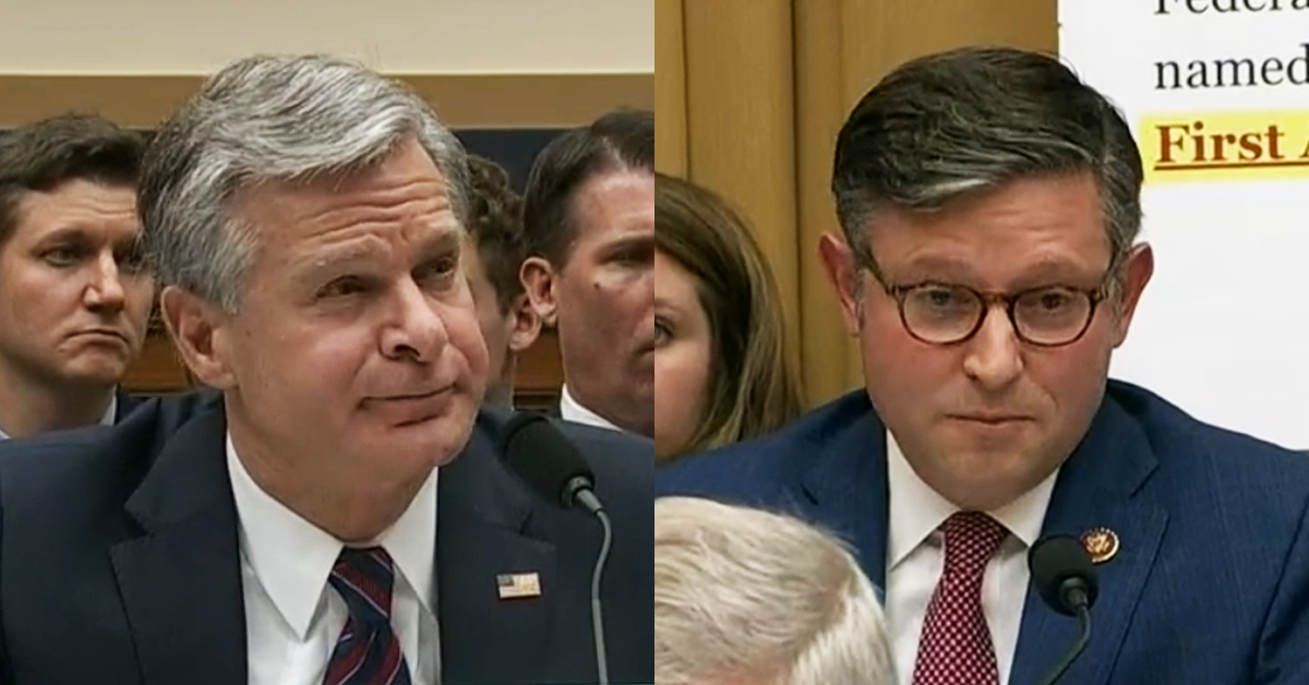 FBI Dir. Wray 'Familiar' With Injunction Eviscerating FBI Over Free Speech