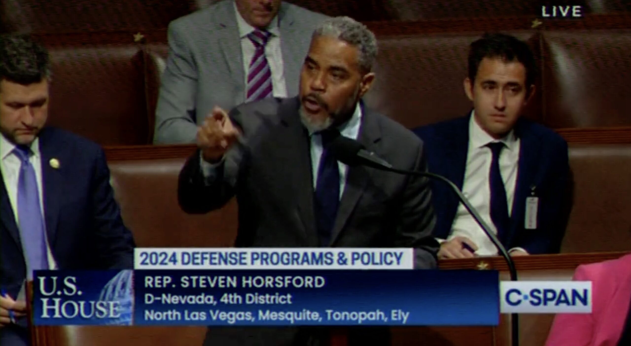 Steven Horsford LOSES IT On Matt Gaetz During Floor Speech