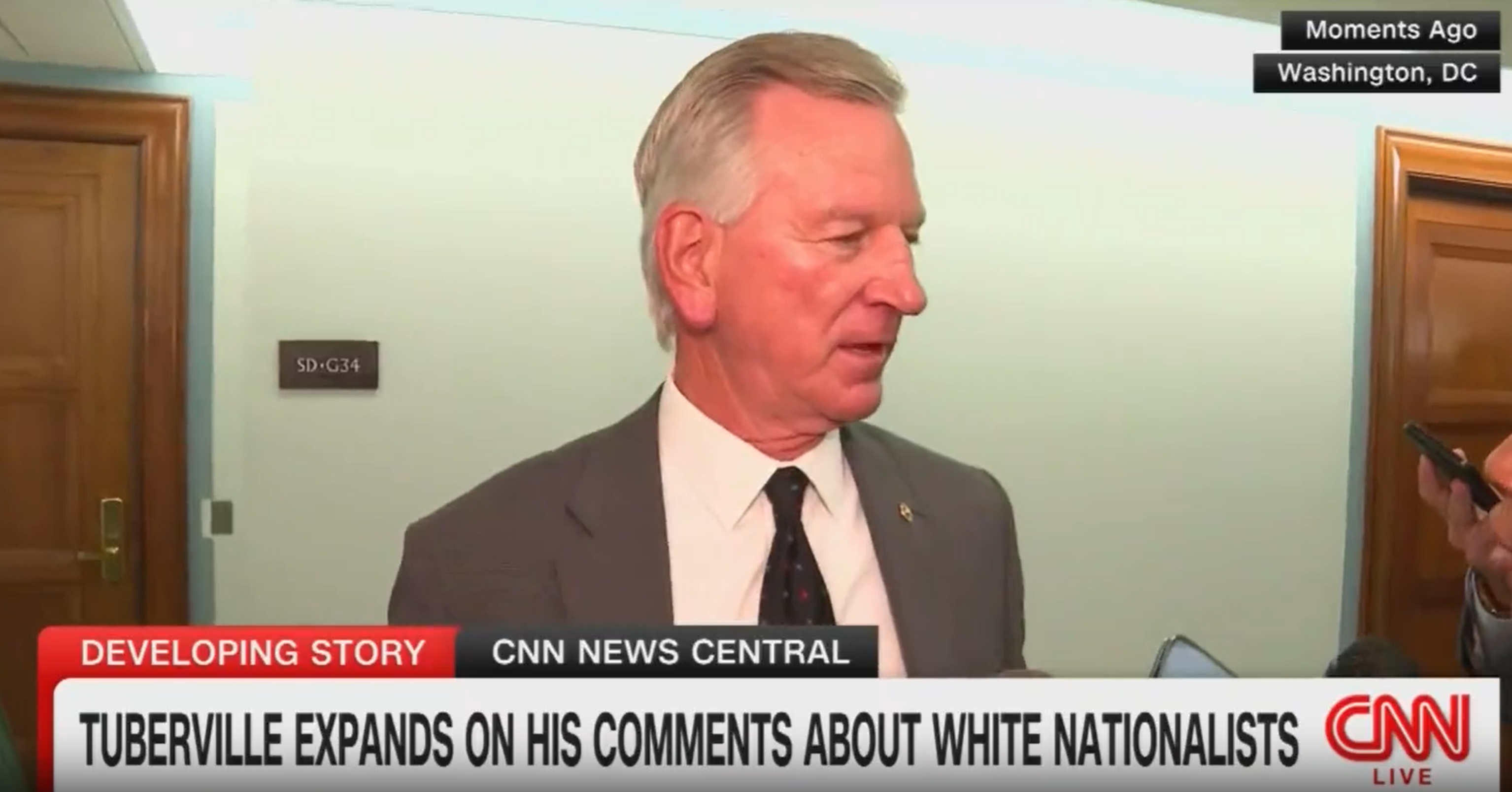 Tuberville Doubles Down on White Nationalism to Press
