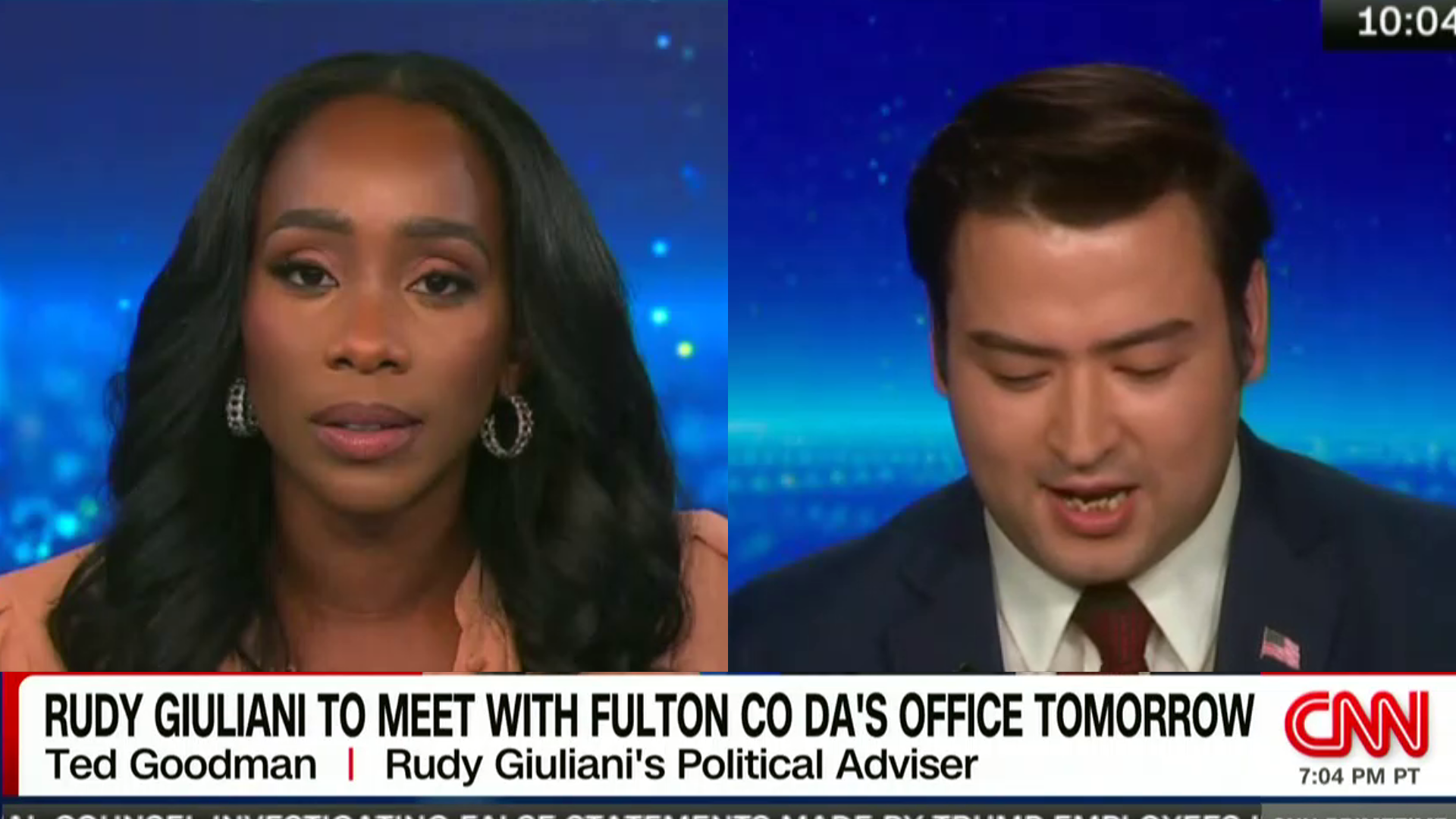 CNN to Rudy Pal: Did Rudy Ask Trump For Help on Legal Bills?