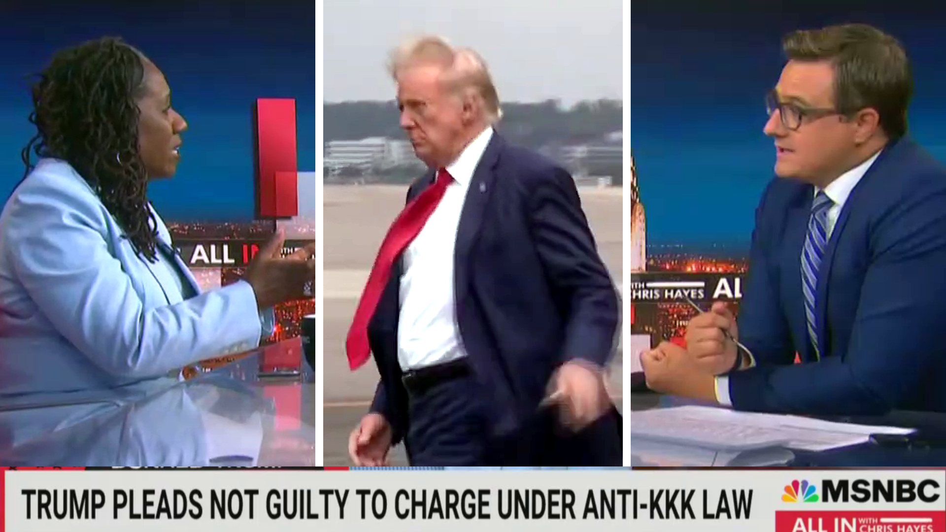Chris Hayes, Ifill Torch Trump's Intensely Racist Conspiracy