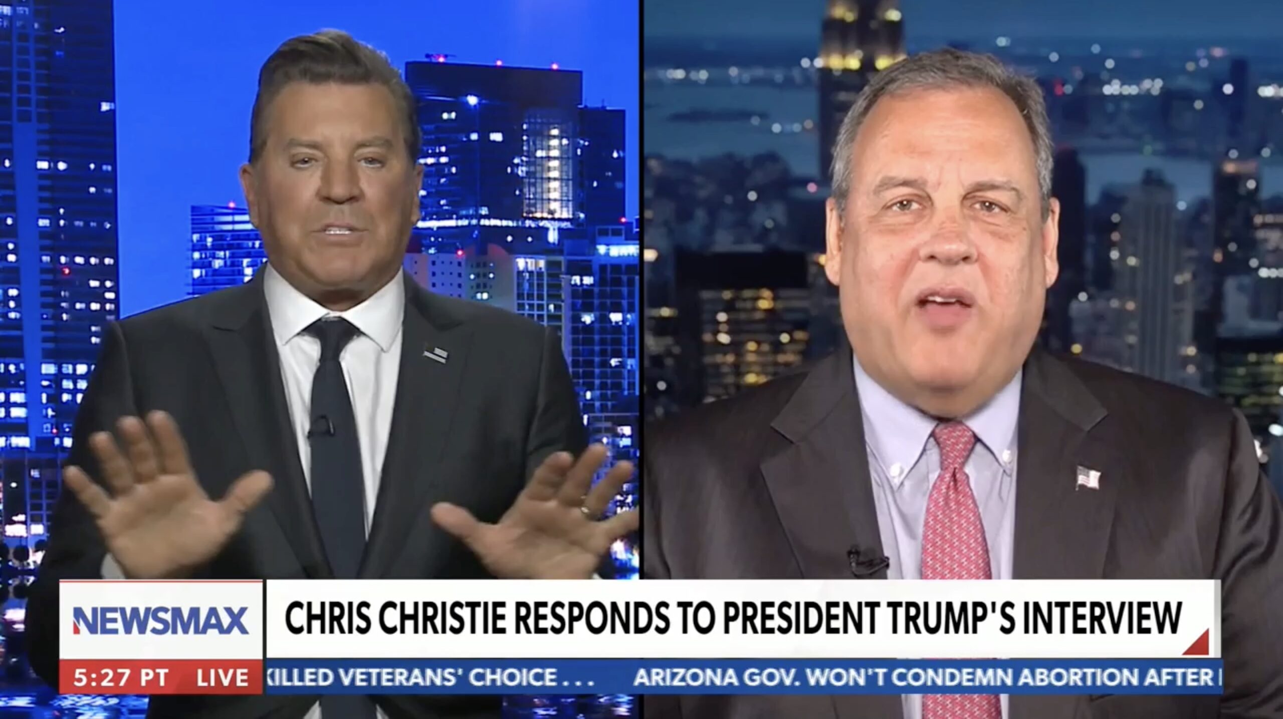 Chris Christie Tells Eric Bolling, ‘Stop With the Excuses’ For Trump