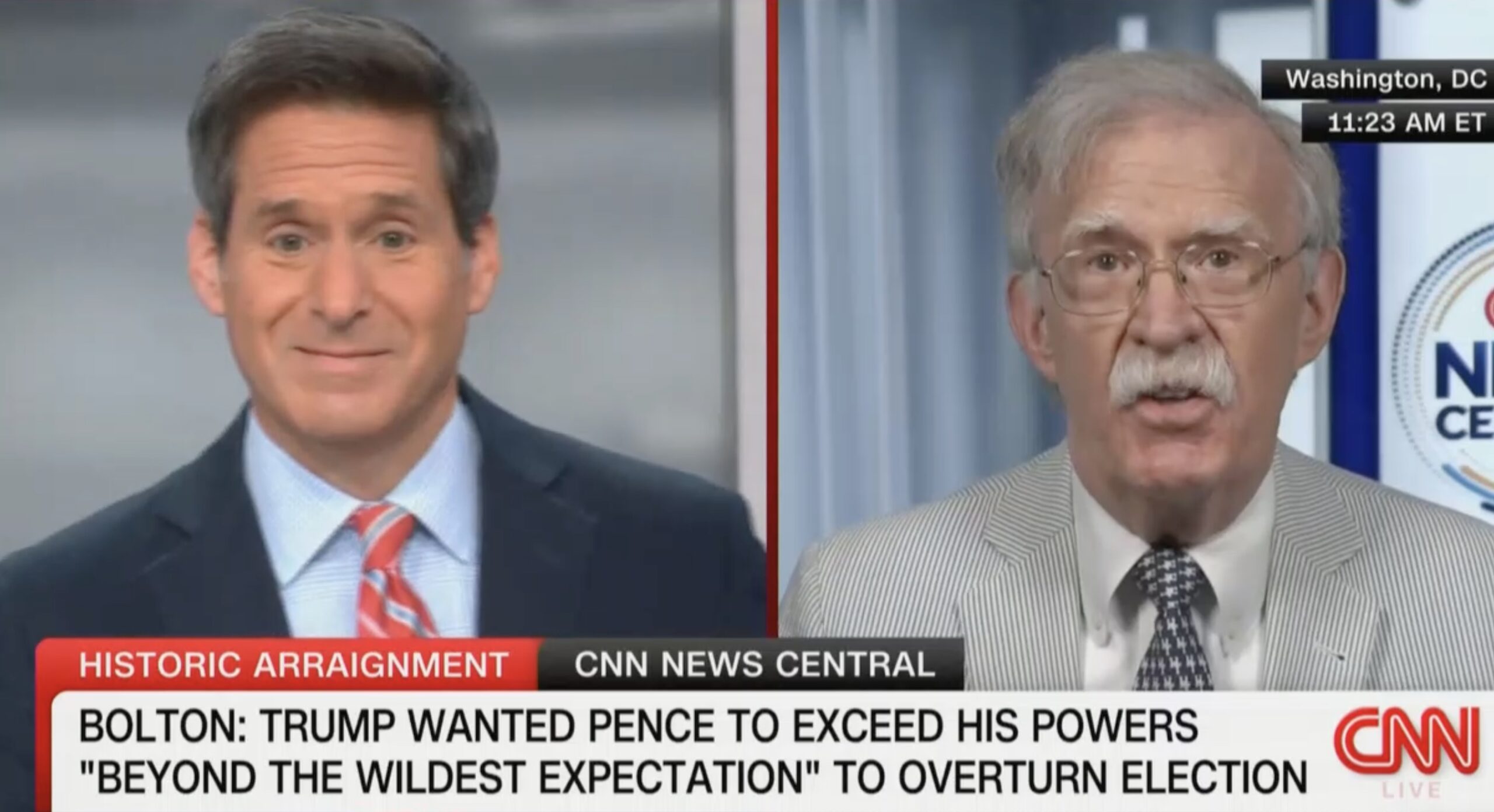 John Bolton Checks Trump Lawyer For 'Admitting' To Federal Charge