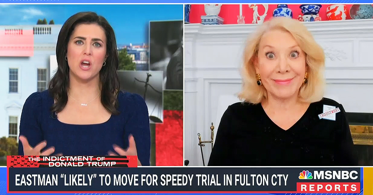 MSNBC Analyst: Co-Defendants Are Requesting Speedy Trials to Escape ...