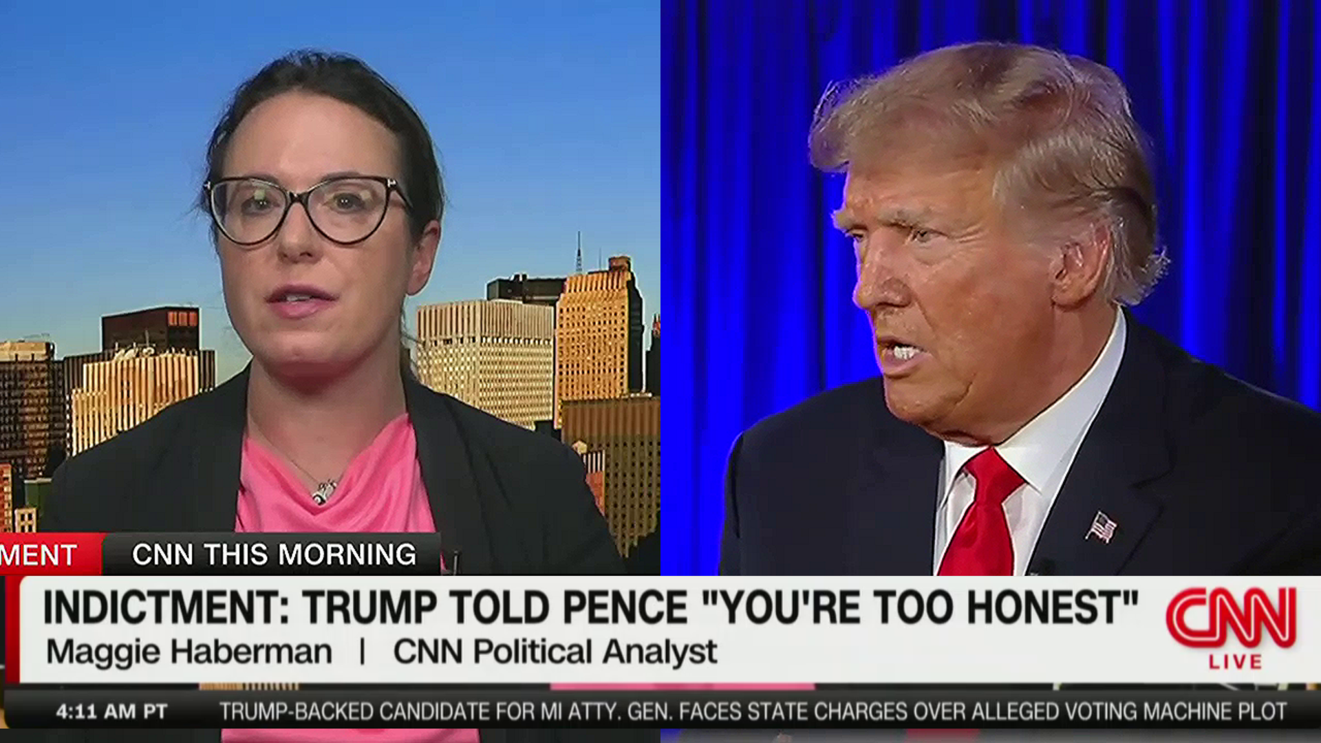 Maggie Haberman: Trump Angry and 'Indignant' Over Indictment