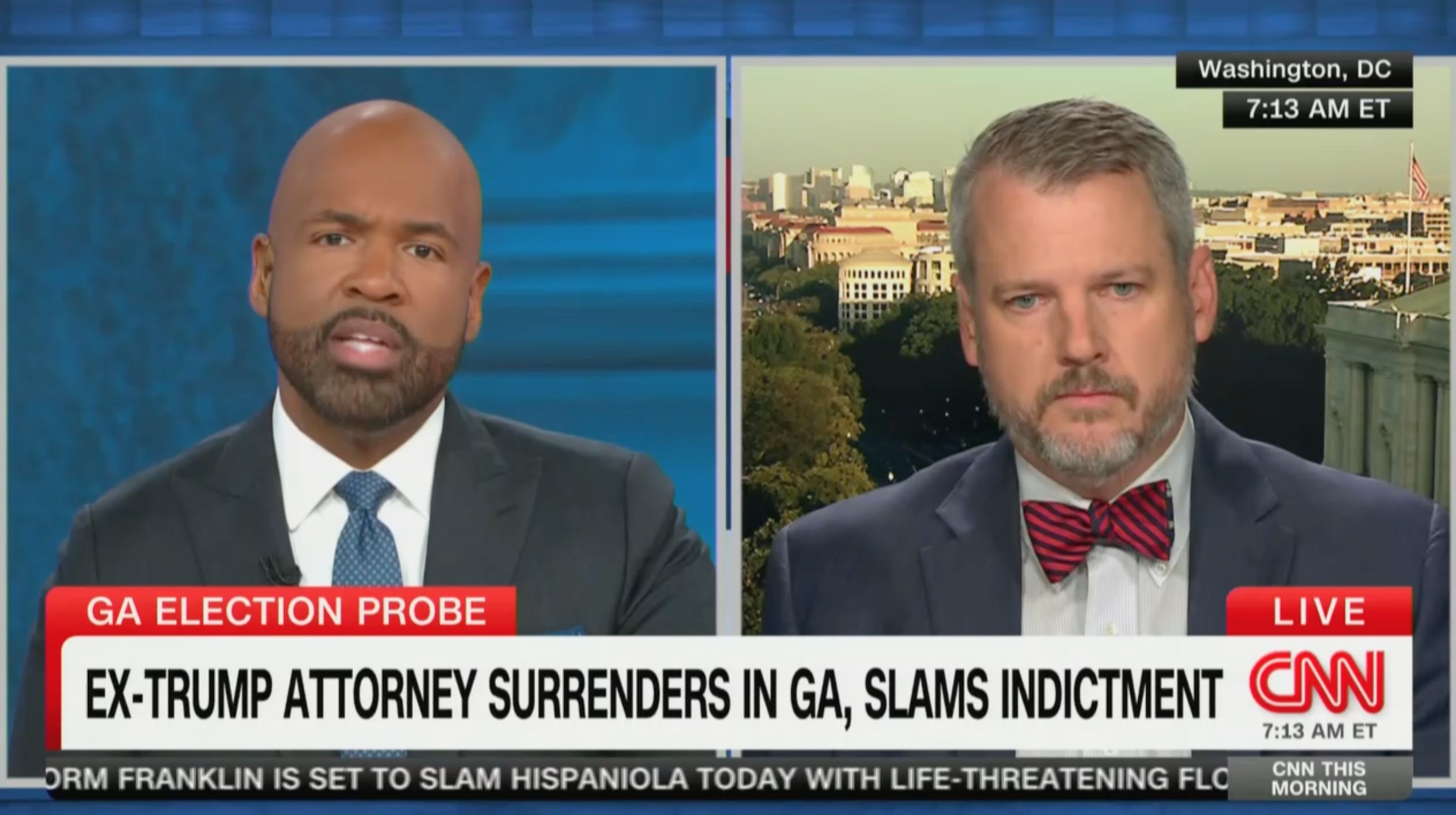 Victor Blackwell John Eastman's Attorney Charles Burnham