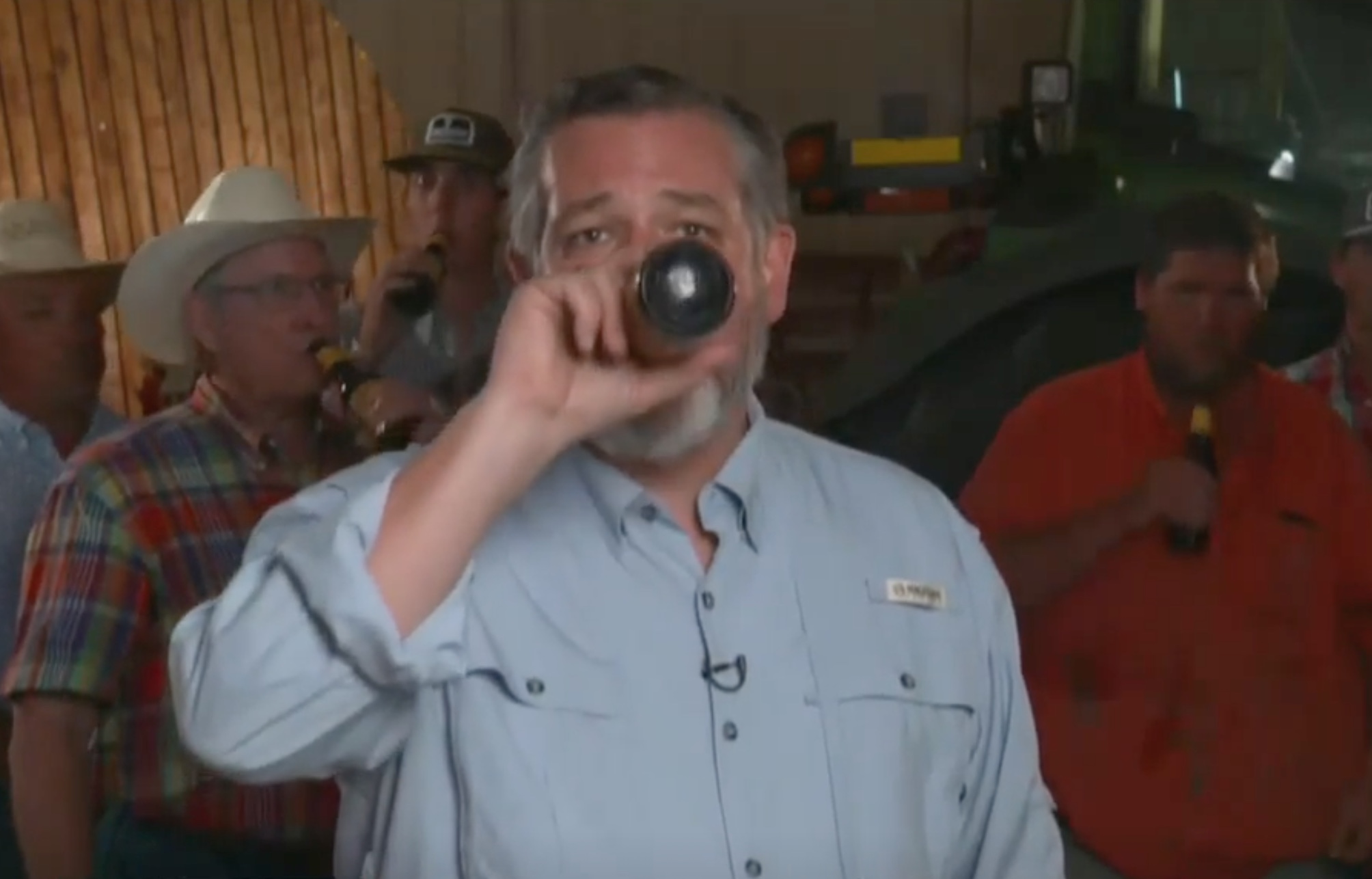 Ted Cruz Mocked Over Newsmax Beer Segment With Eric Bolling