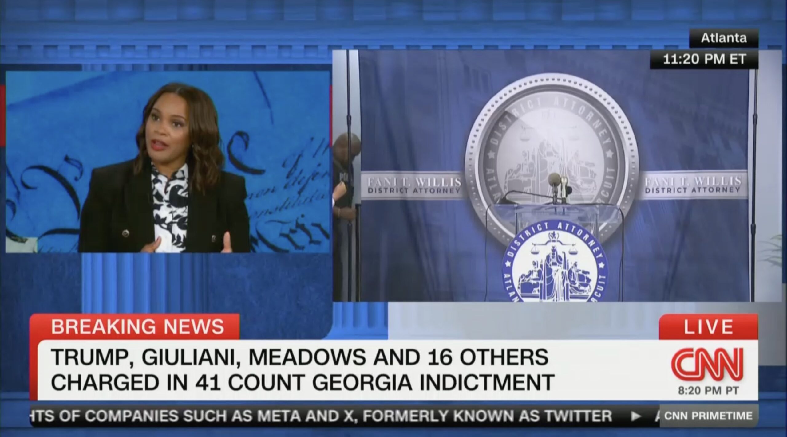 CNN's Laura Coates Breaks Down RICO Charges Against Trump