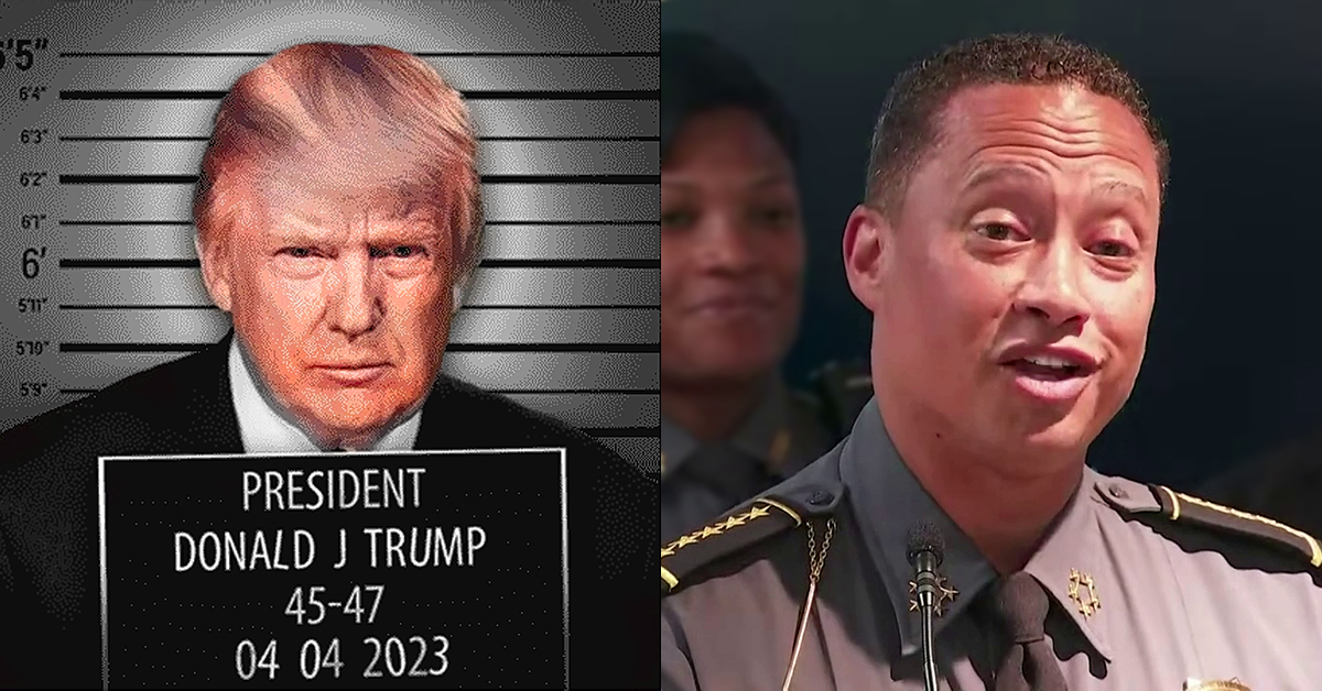 Sheriff Vowss Trump Mugshot If Arrested on Election Crimes