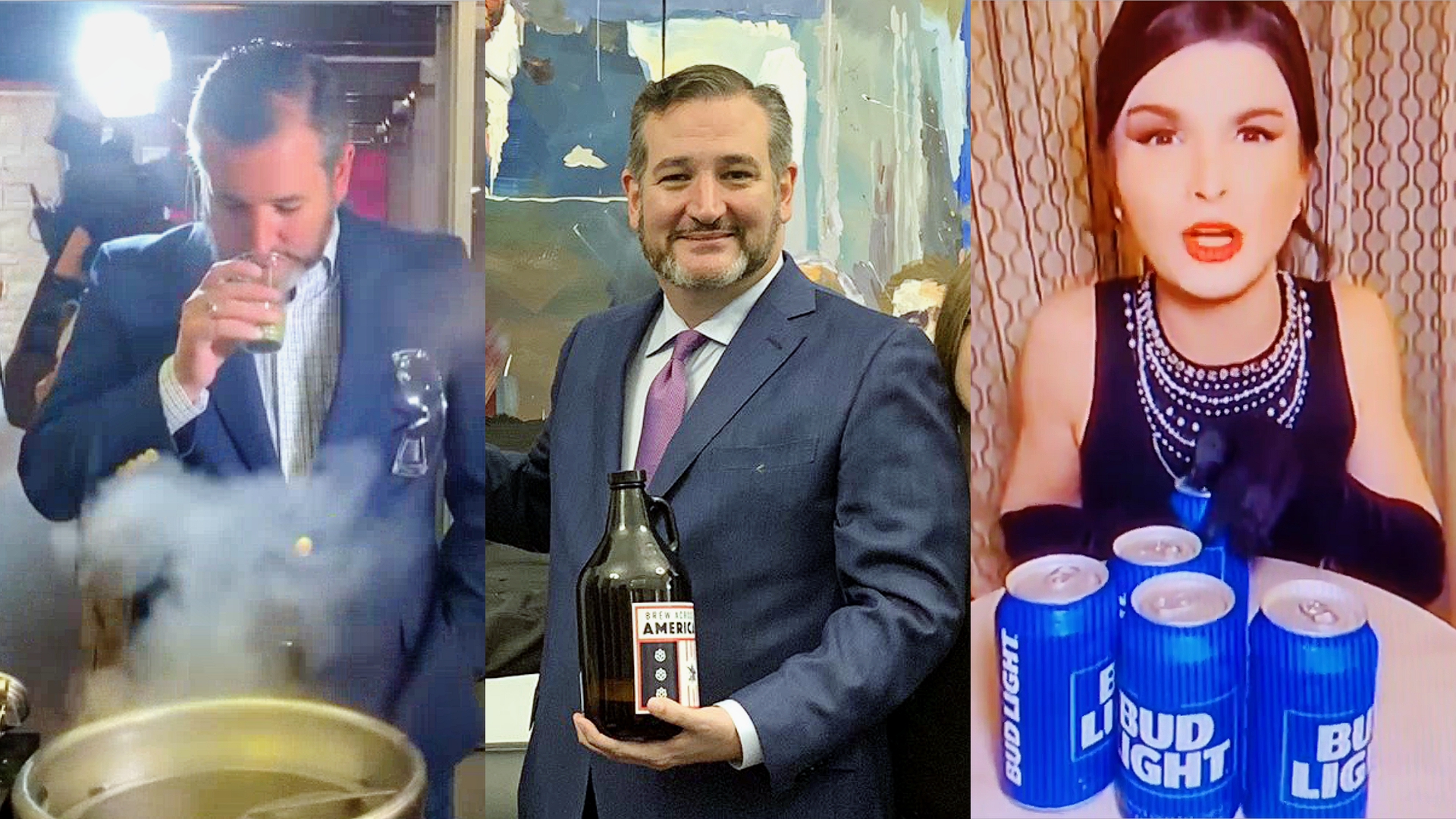 Ted Cruz Rips Bud Light, Once Had Child Help W Beer Contest
