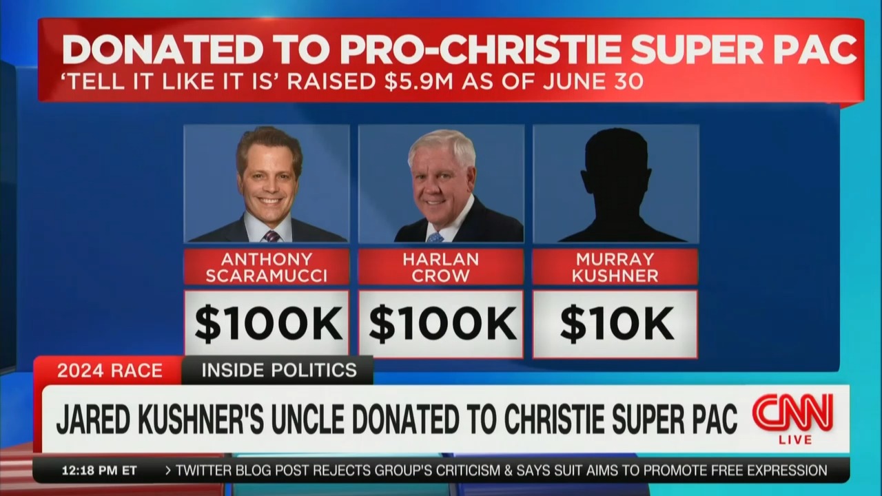 CNN Panel Tackles Kushner Family's Awkward Split Between Trump and ...