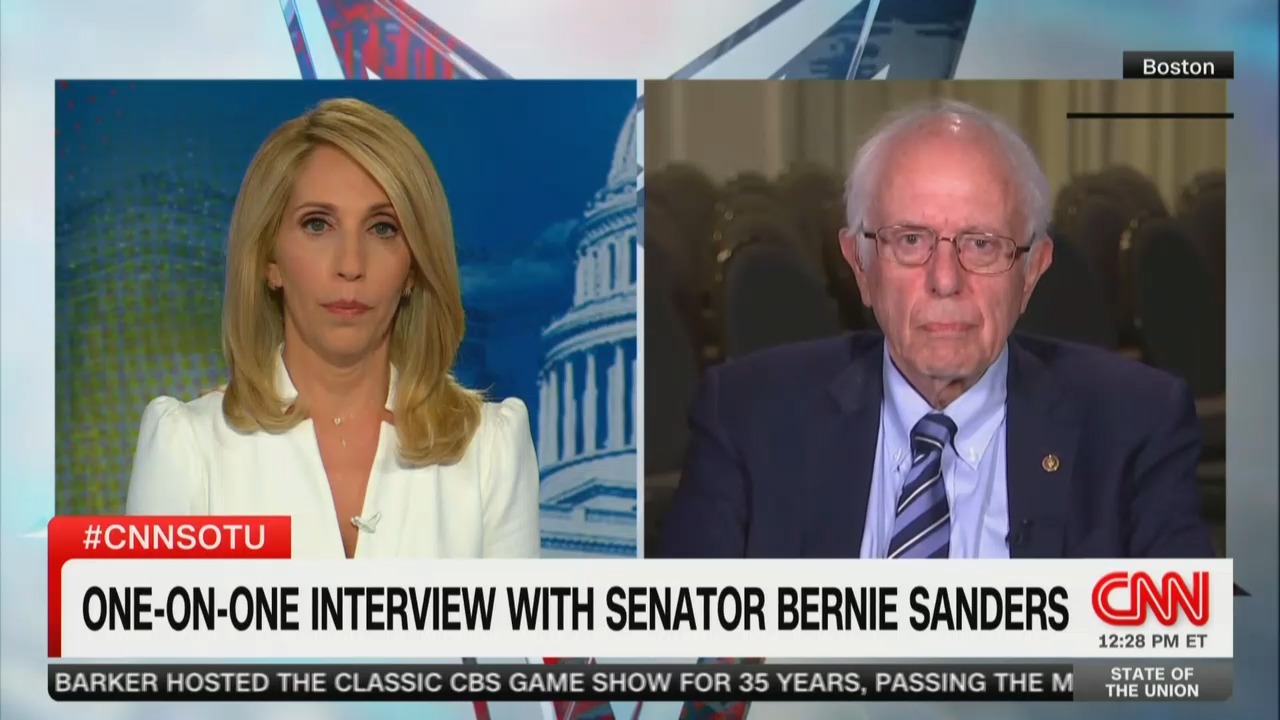 Bernie Sanders Lays Out the Stakes For 2024, Calls Trump Anti-Democracy