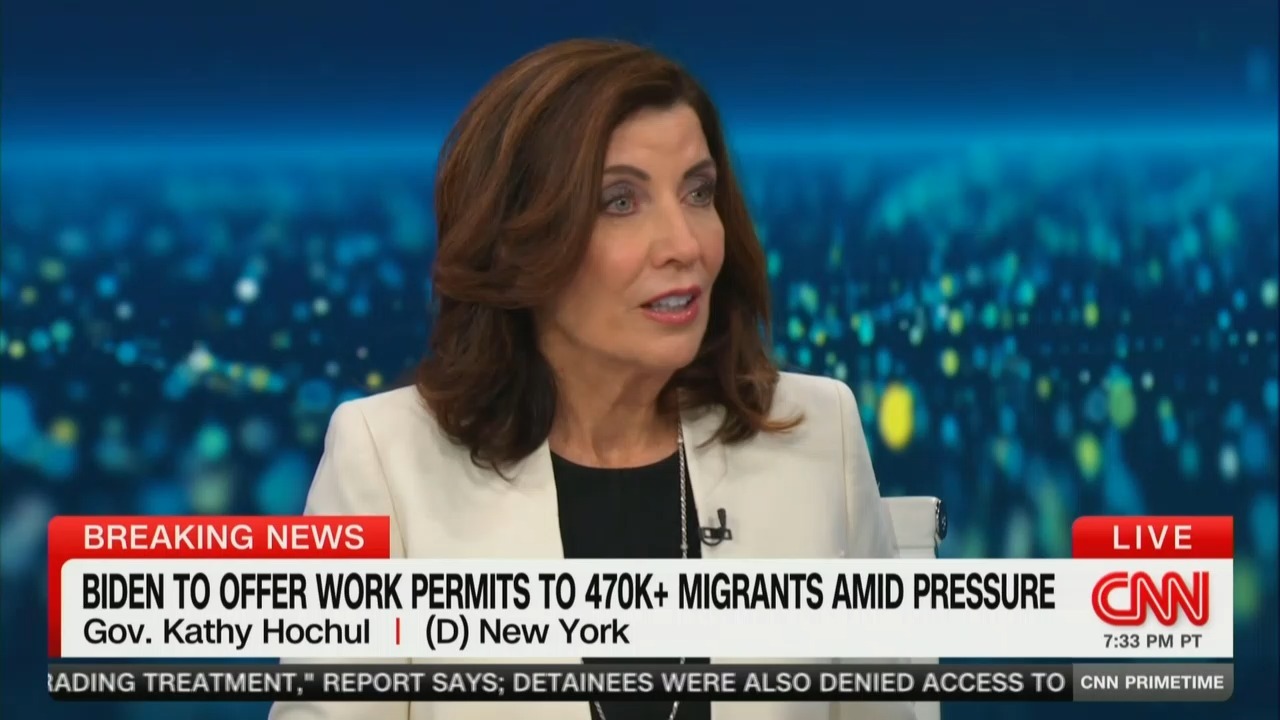 NY Governor Hochul Tells Migrants 'Go Somewhere Else'