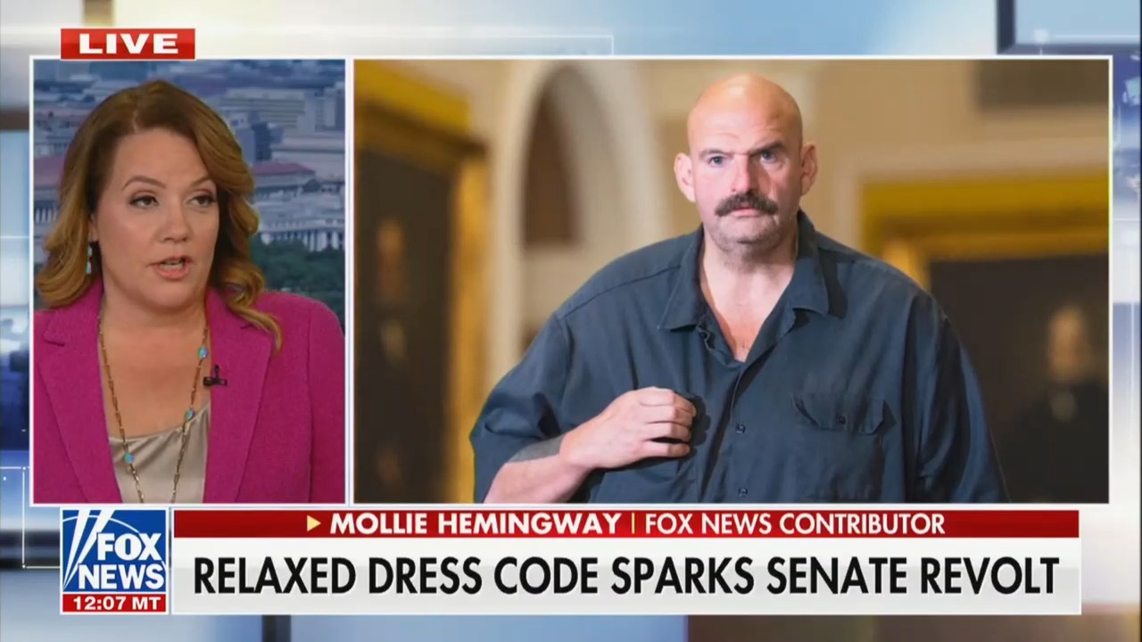 Fox Compares Senate Dress Code to Two-Tier Justice System
