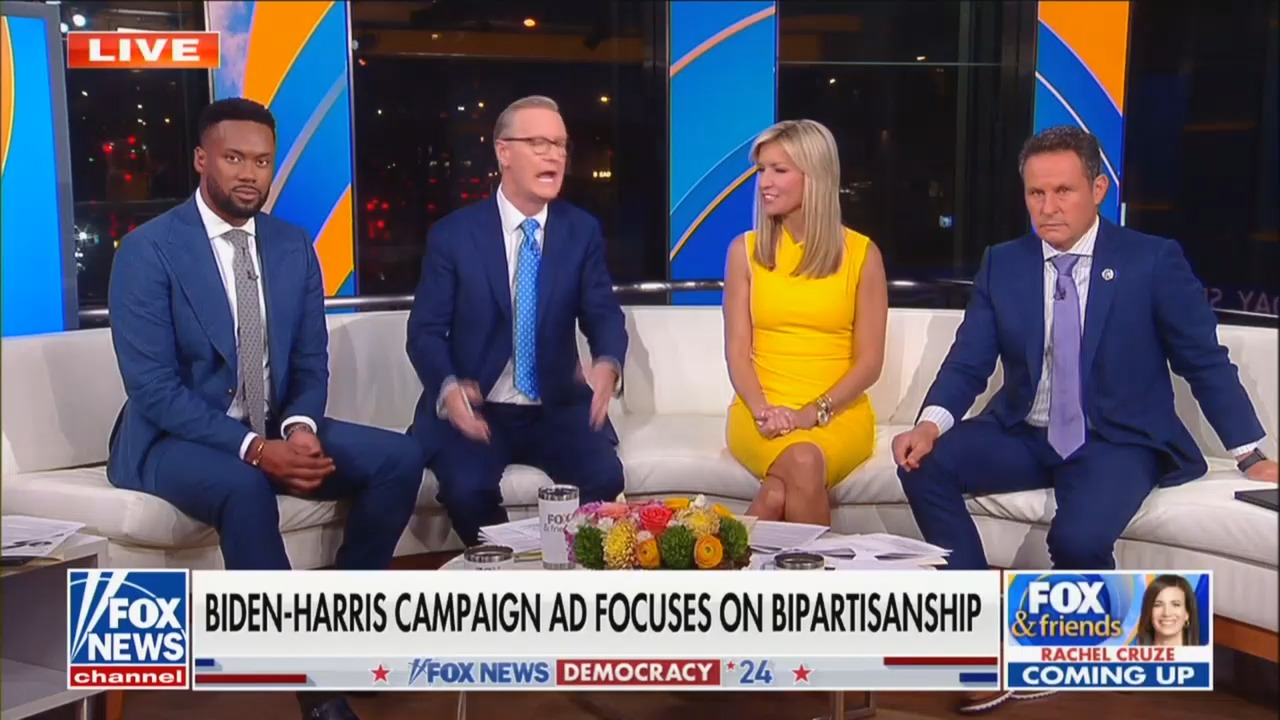 Fox & Friends Bicker Over Biden Attack on MAGA Republicans