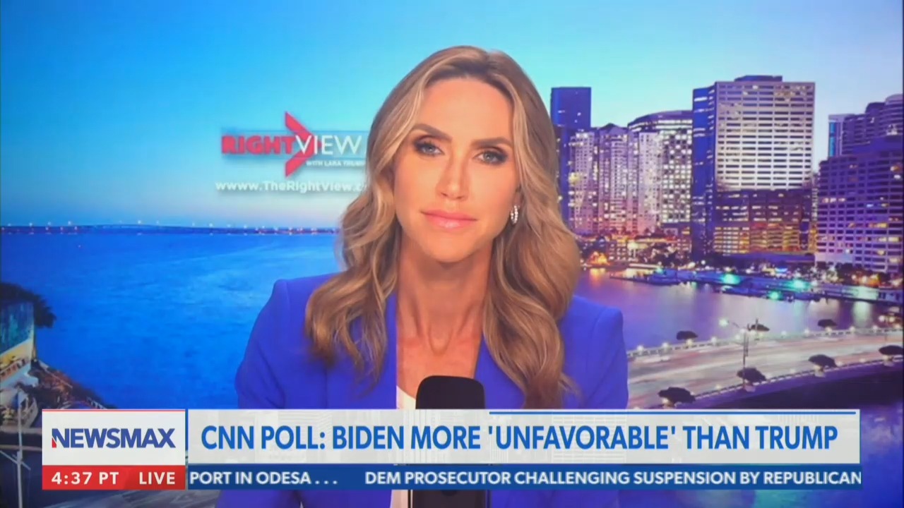 Lara Trump Has Been Using a TV Background Promoting Nonexistent Site ...