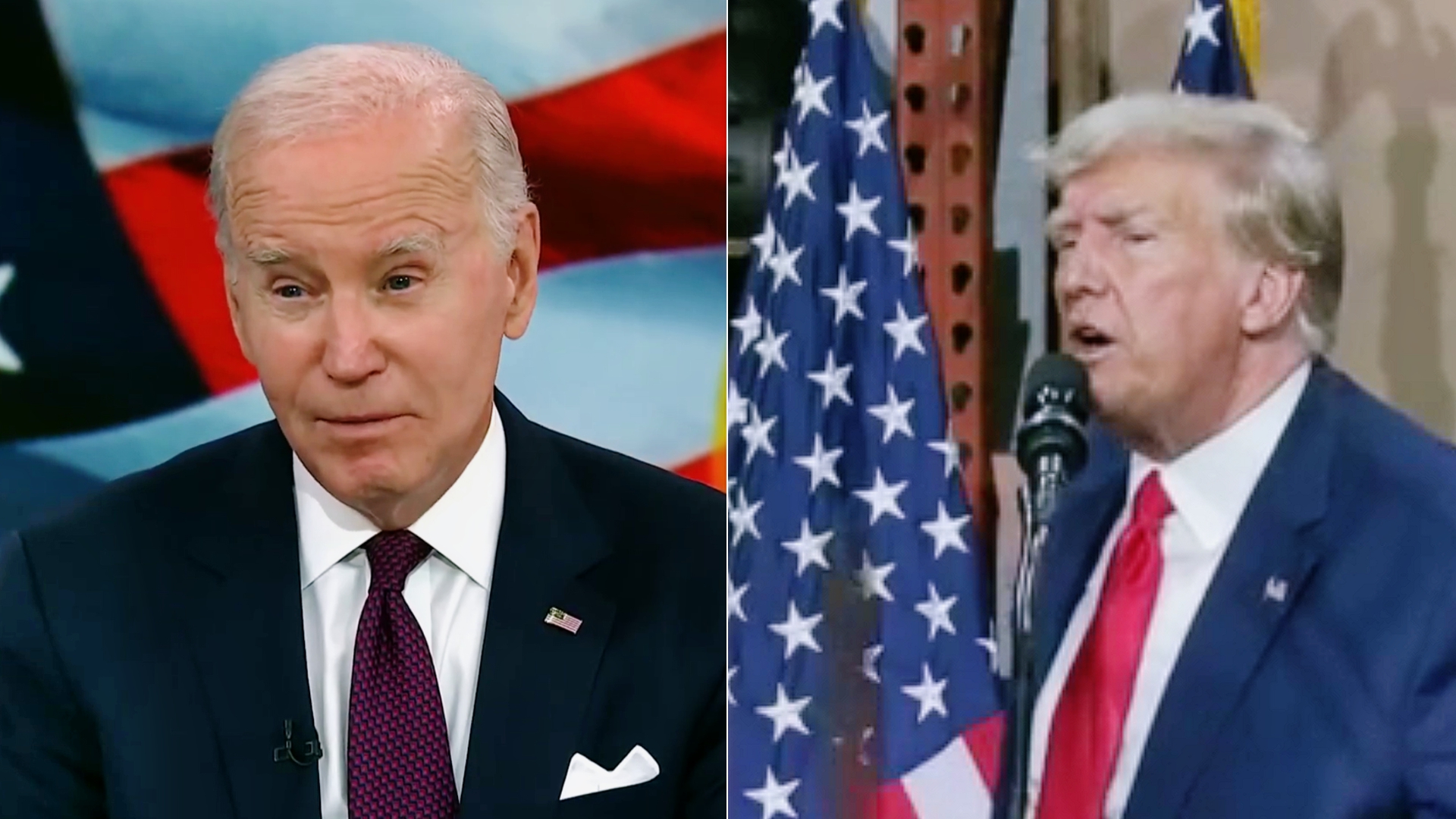 Biden Camp Torches Trump 'Low-Energy Incoherent' Auto Speech