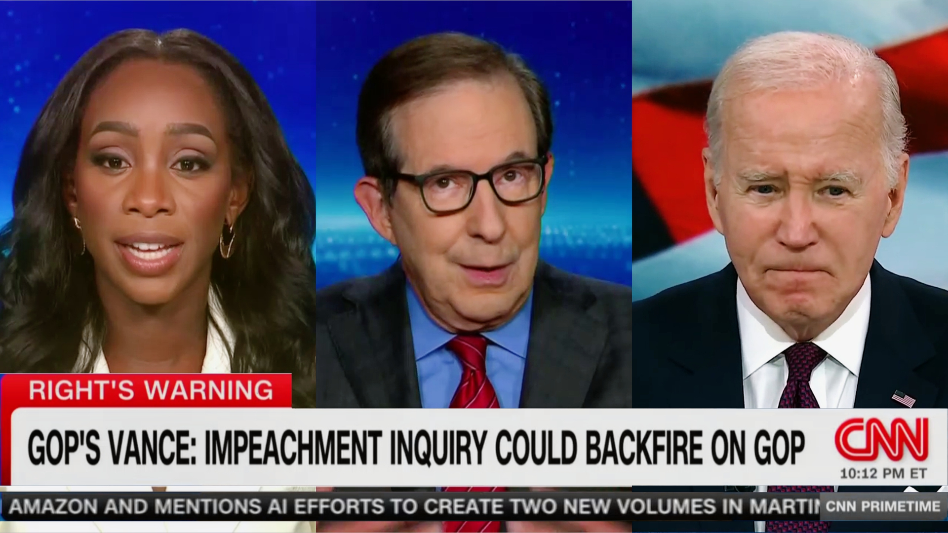CNN's Chris Wallace on Biden Impeach: Isn't Any There There