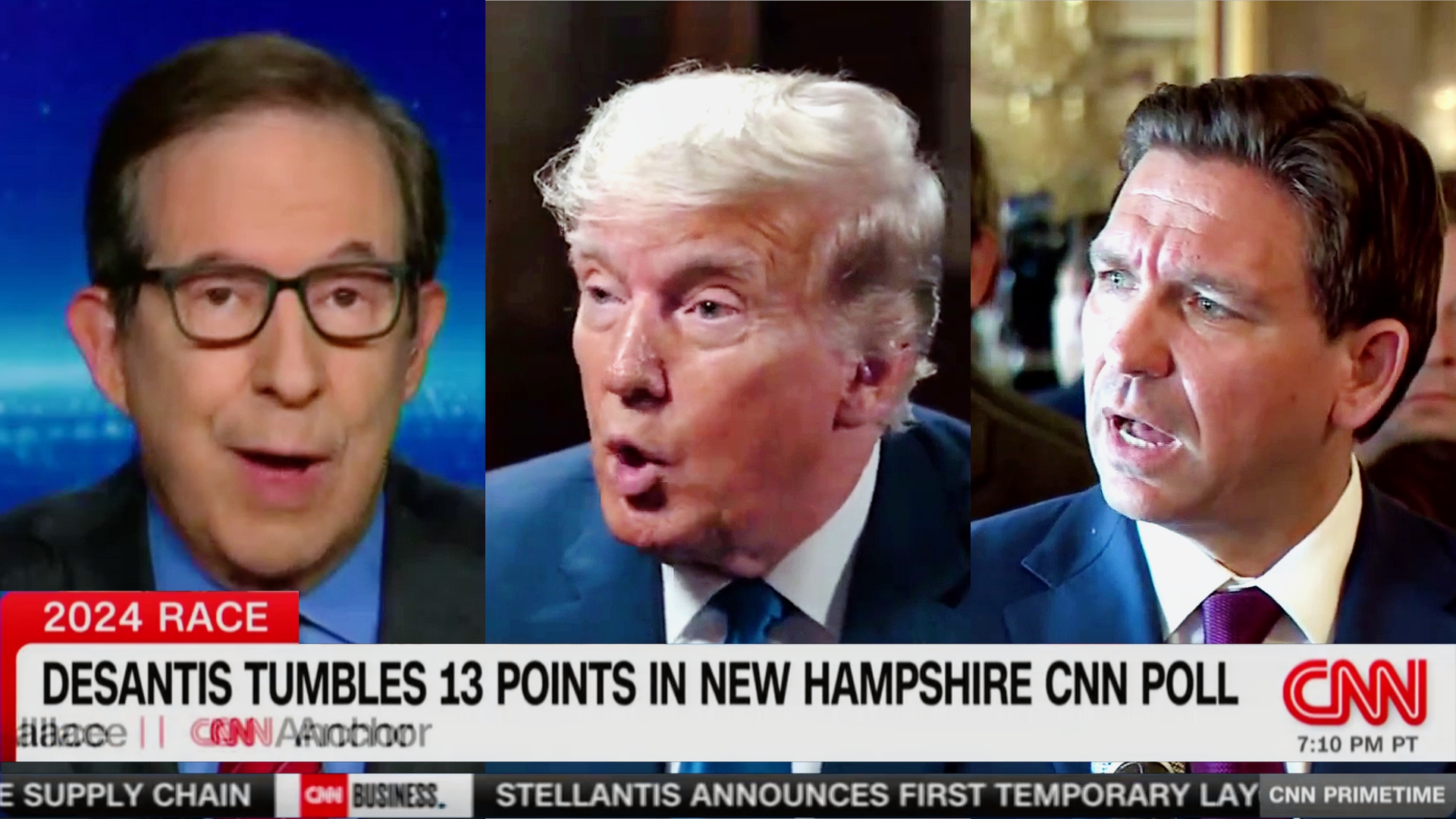 Chris Wallace: New CNN NH Poll 'Good News For Trump'