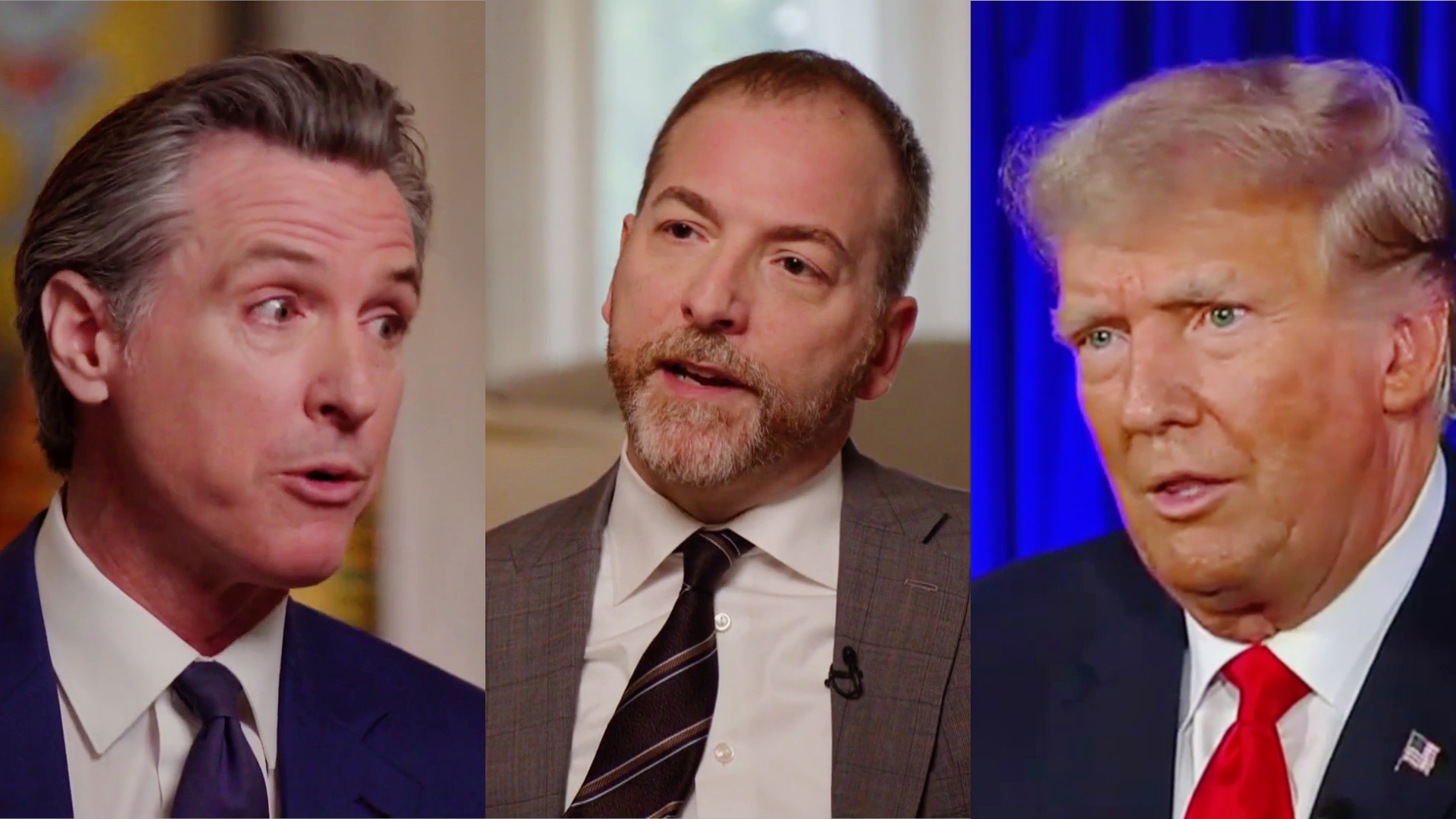 Todd To Newsom: Trump or DeSantis Bigger Threat To Democracy